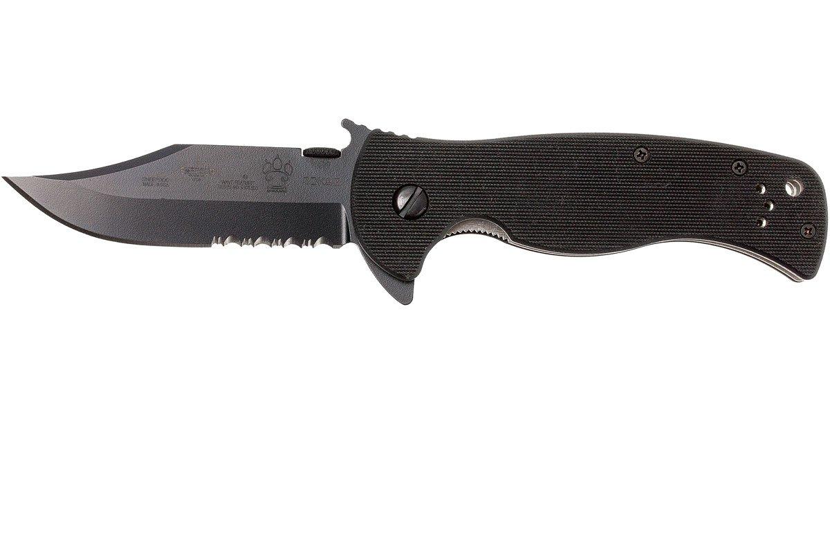 Emerson Sheepdog Bowie Black, BTS Serrated | Advantageously shopping at ...
