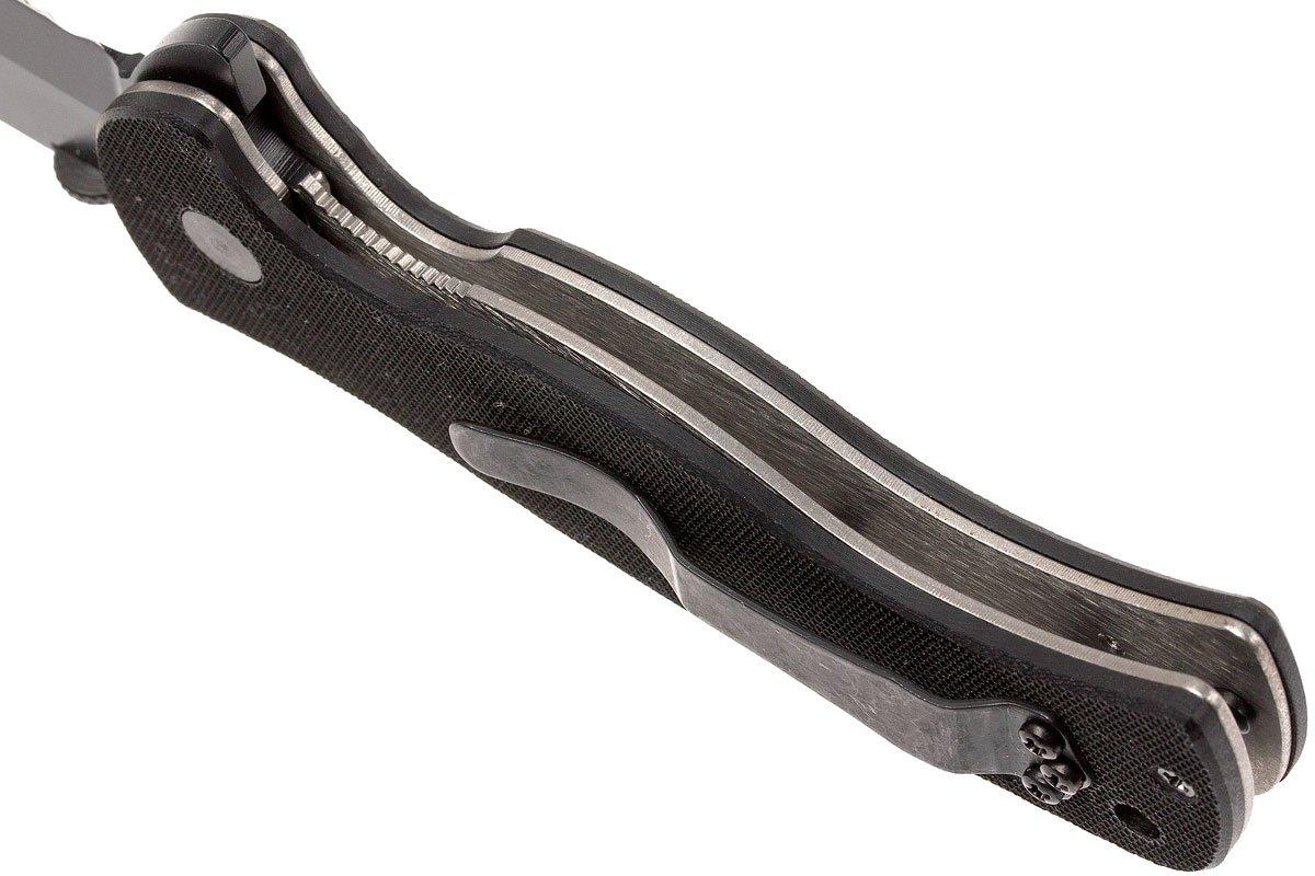 Emerson Sheepdog Spearpoint Black, BTS Serrated | Advantageously ...