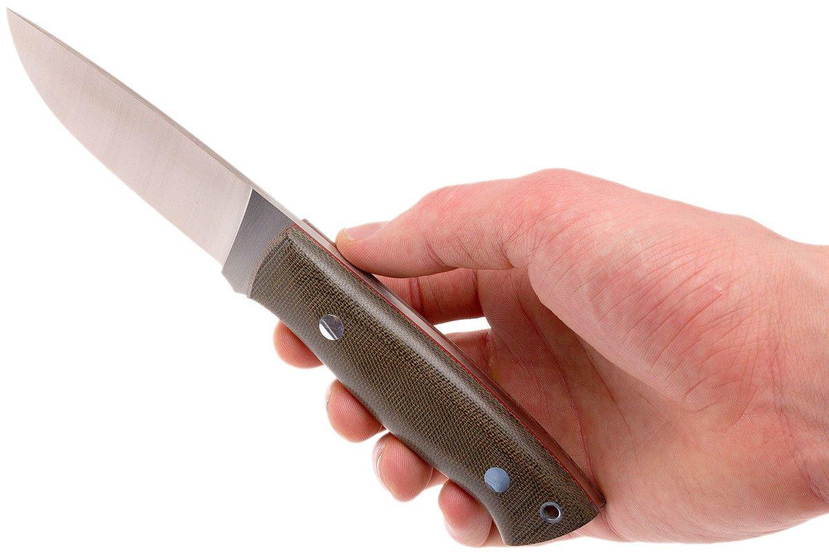 EnZo Trapper 95 - N690Co Flat - Green Canvas Micarta - 2023 Camo ...