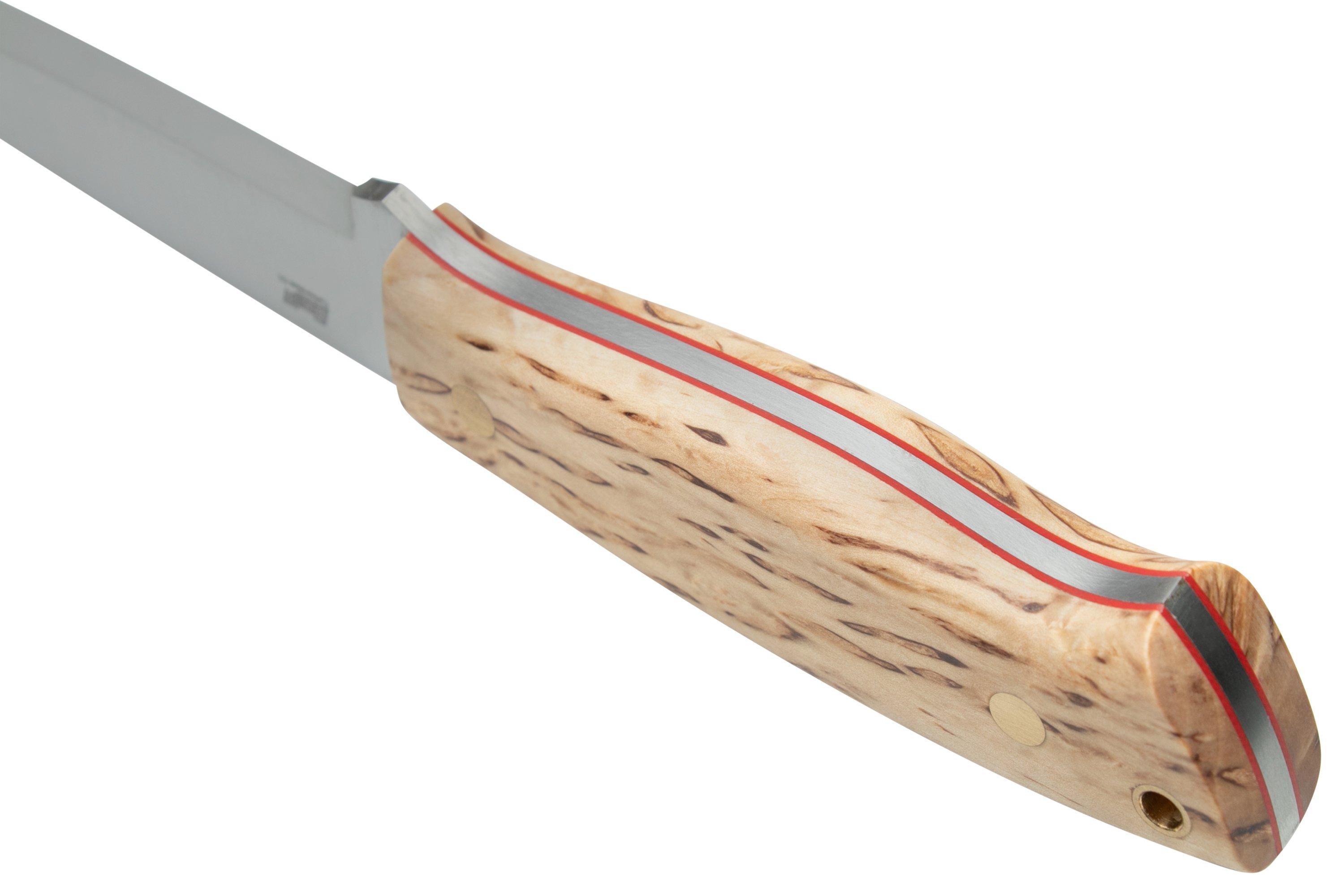 Brisa Trapper 95 - O1 Scandi - Curly Birch with Firesteel 2055 ...