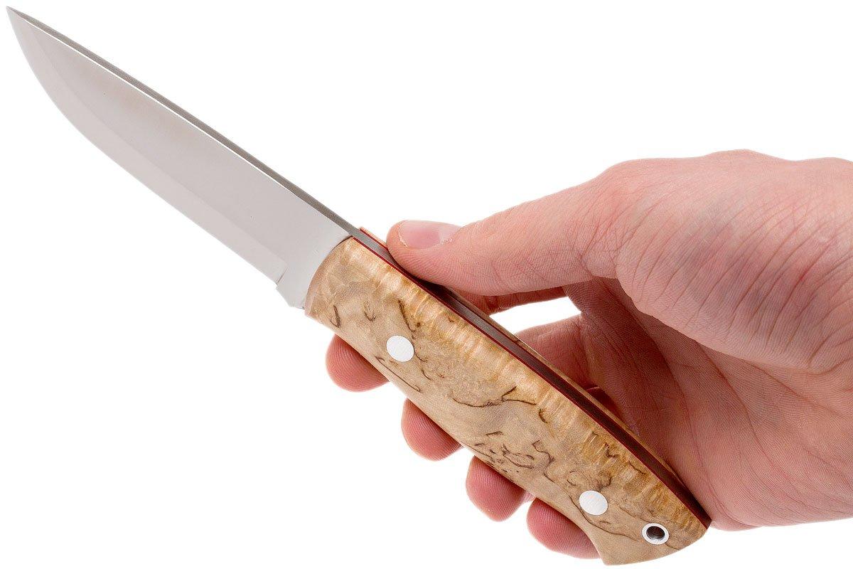 EnZo Trapper 95 M2 Scandi - Curly Birch 2061 with firesteel ...