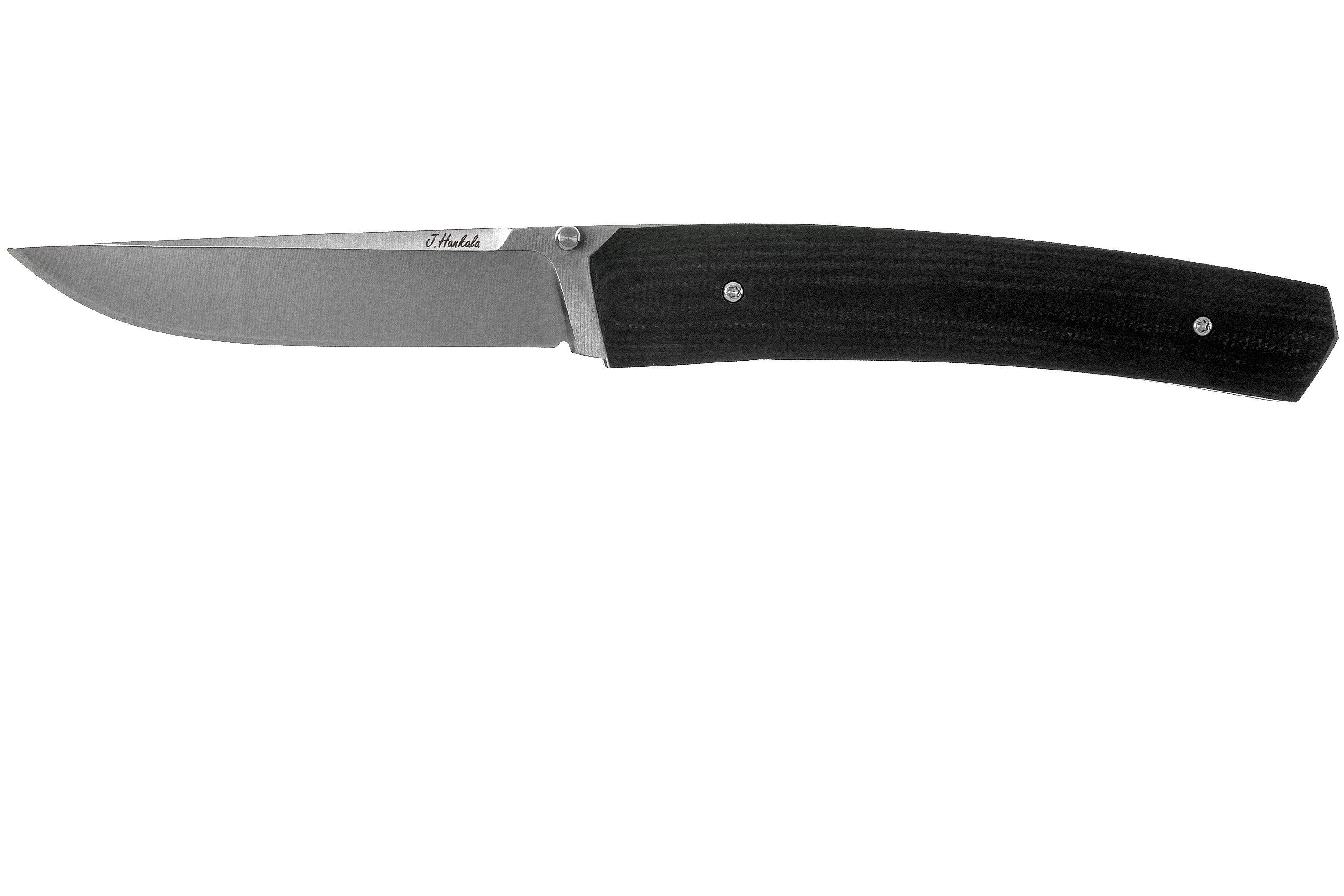 Brisa Piili 85 Black G10 2860 pocket knife, Jukka Hankala design ...
