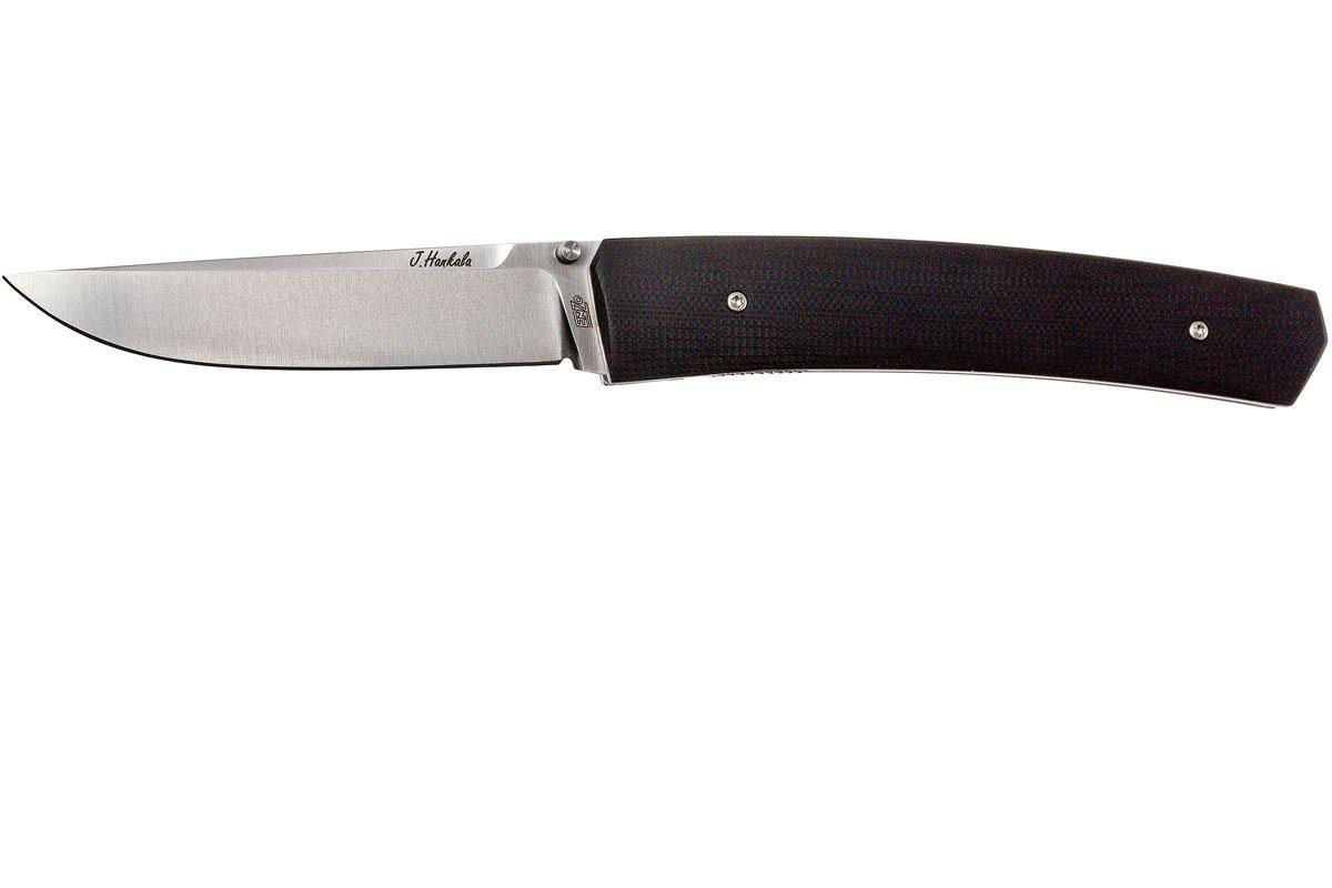 Brisa Piili 85 Black G10 2860 pocket knife, Jukka Hankala design ...