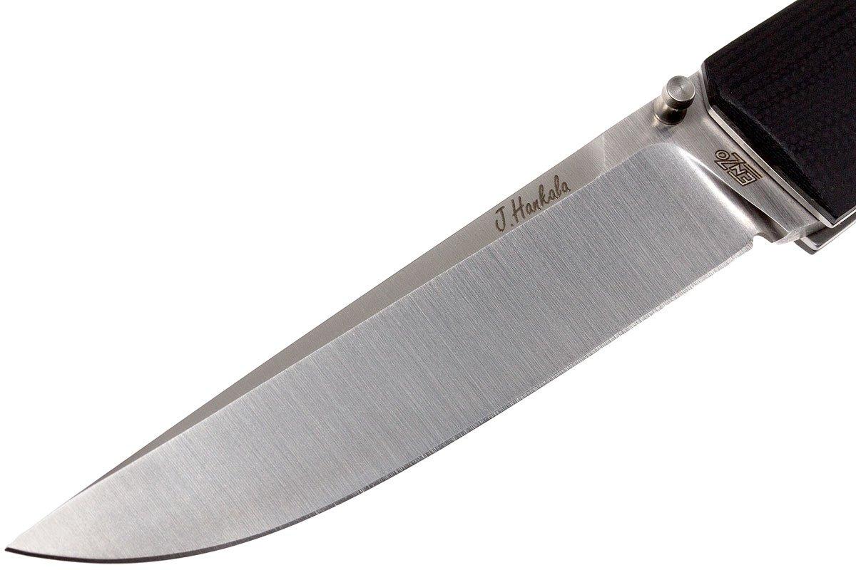 Brisa Piili 85 Black G10 2860 pocket knife, Jukka Hankala design ...