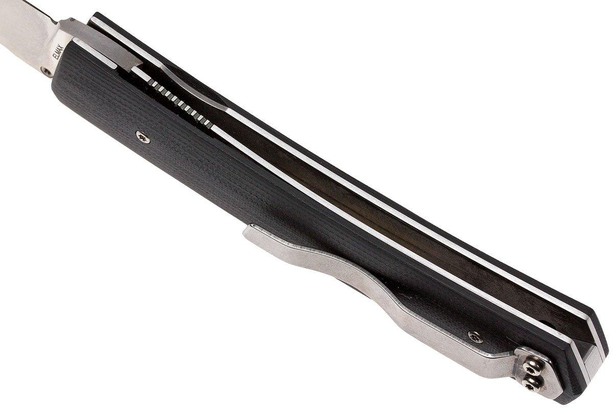 Brisa Piili 85 Black G10 2860 pocket knife, Jukka Hankala design ...