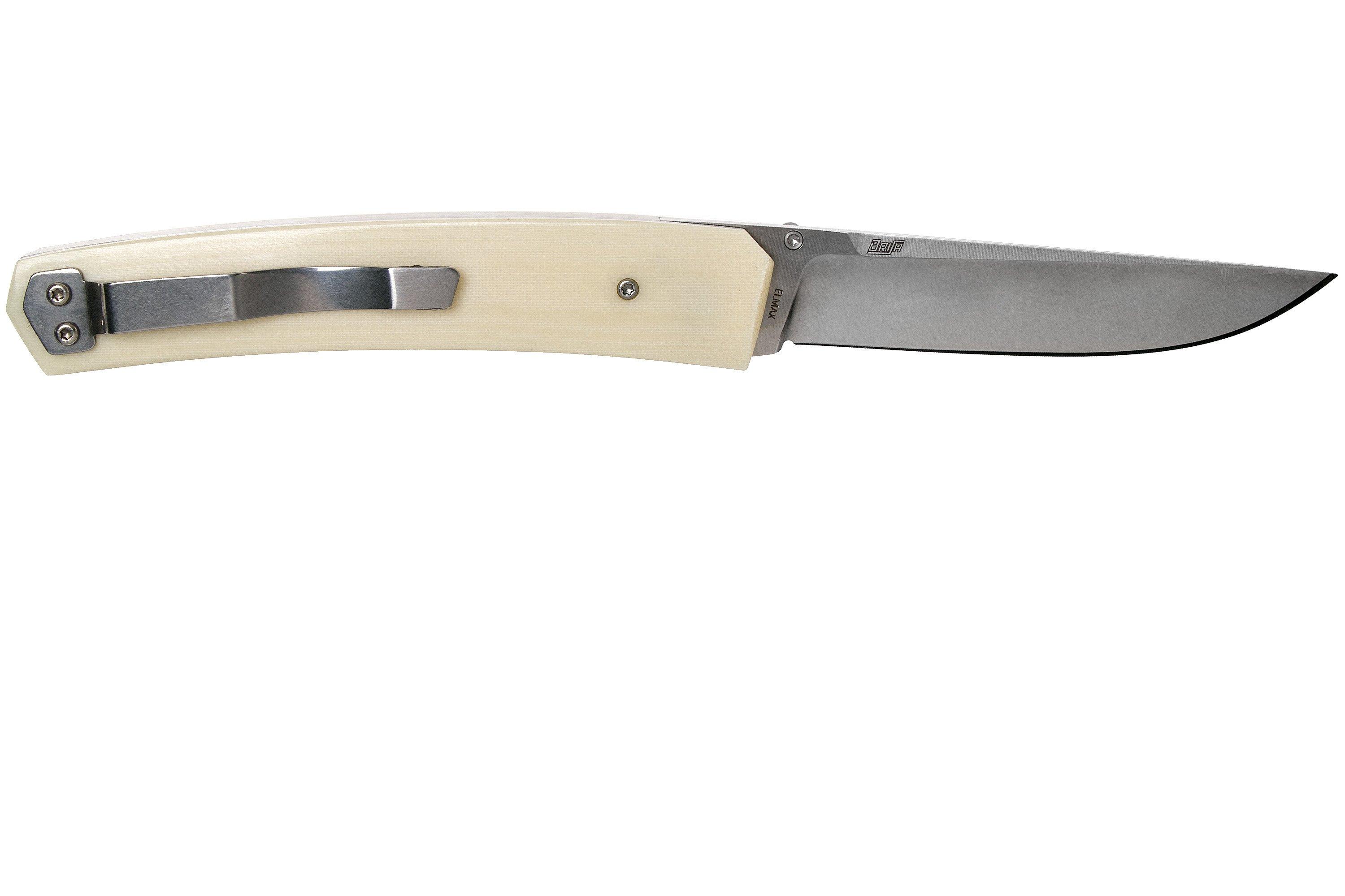 Brisa Piili 85 Ivory Micarta 2861 pocket knife, Jukka Hankala design ...