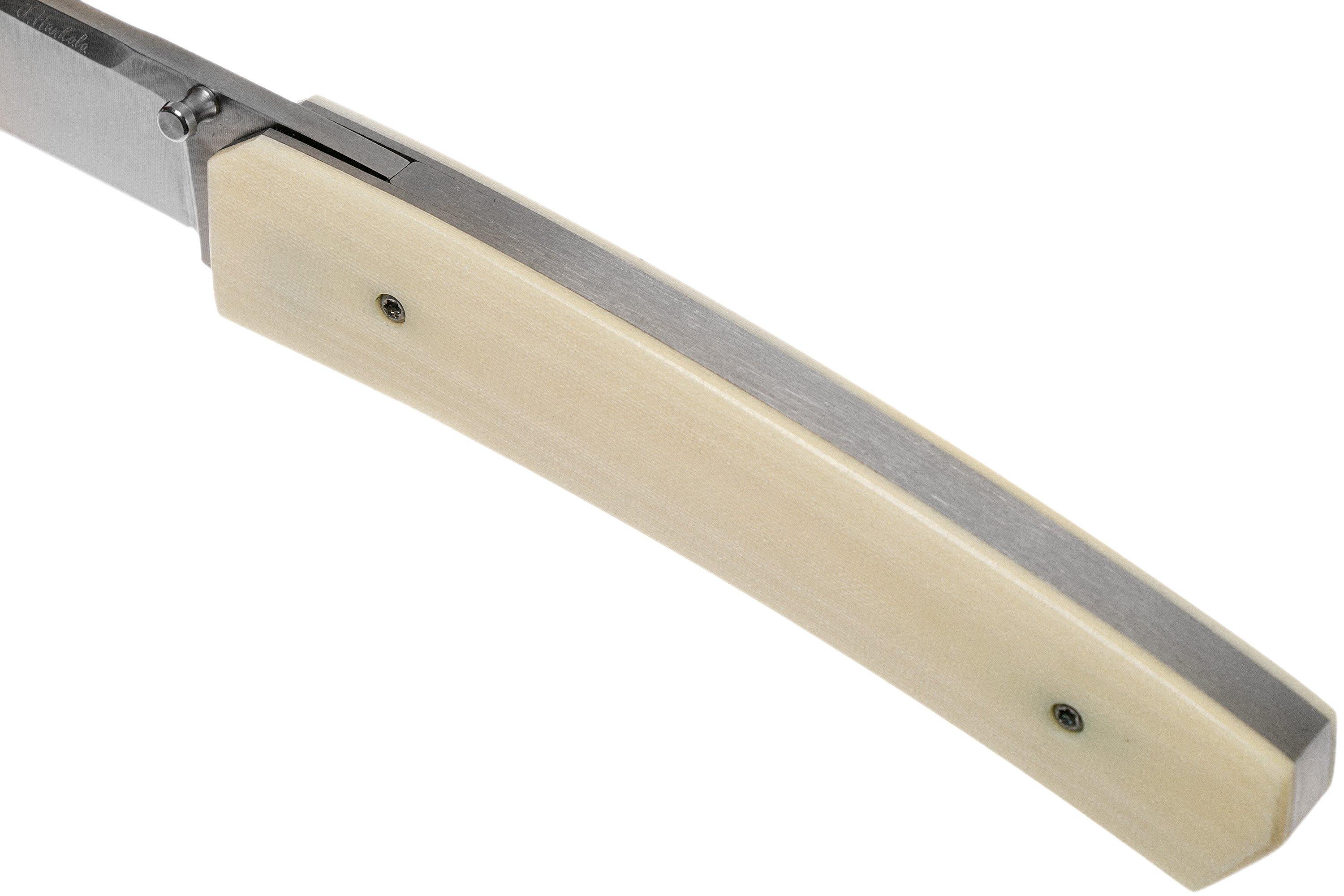 Brisa Piili 85 Ivory Micarta 2861 pocket knife, Jukka Hankala design ...