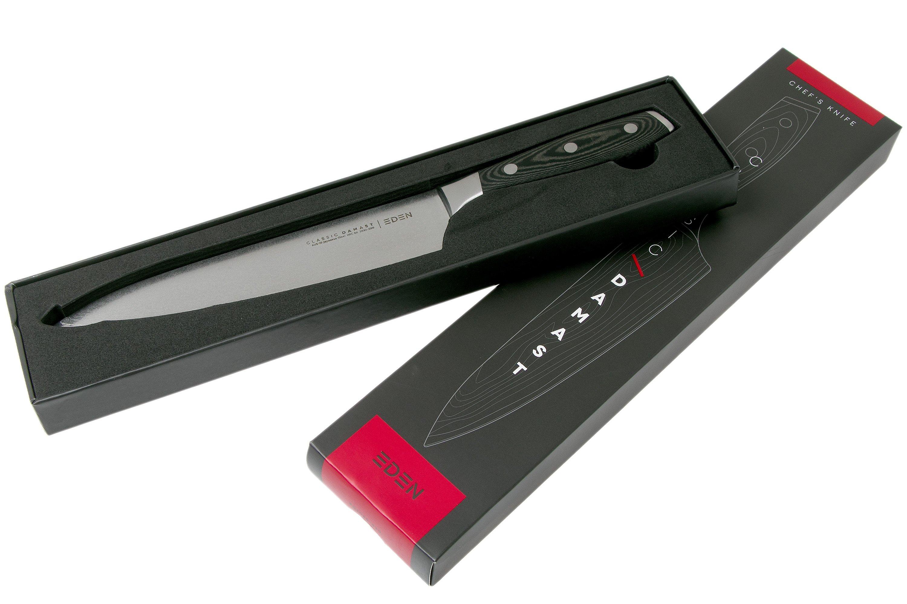Eden Classic Damast chef's knife 20 cm | Advantageously shopping at ...