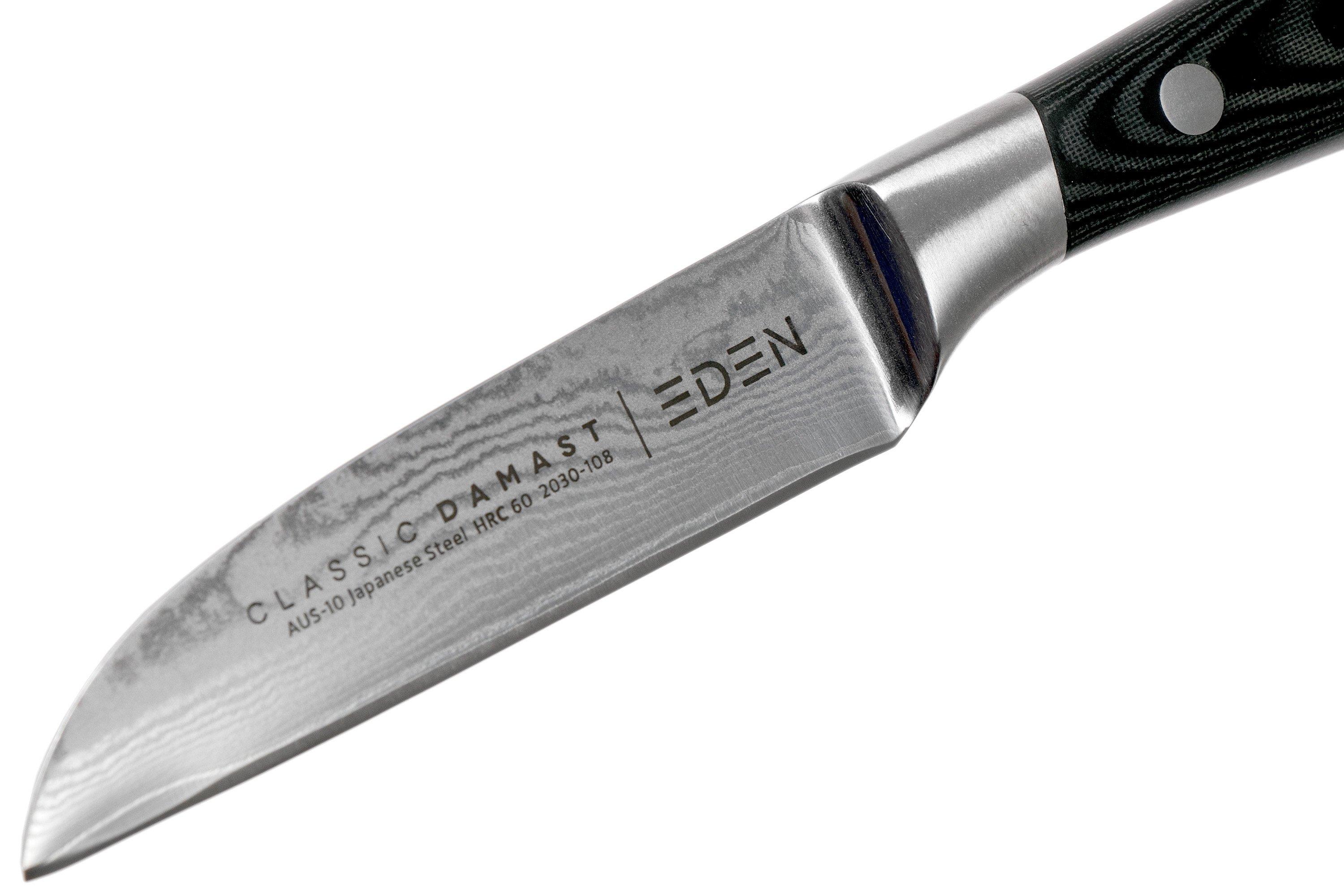 Eden Classic Damast peeling knife 9 cm | Advantageously shopping at ...