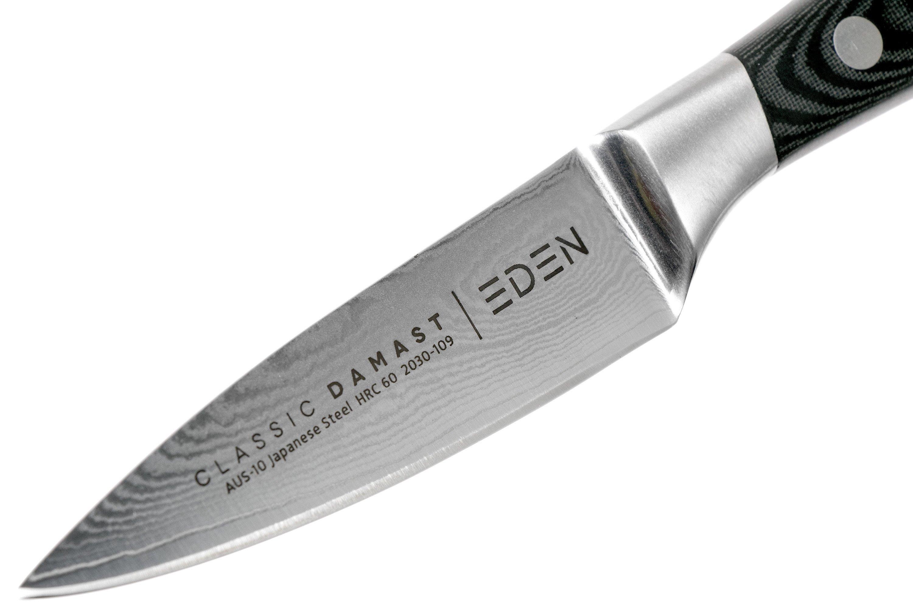 Eden Classic Damast paring knife 9 cm | Advantageously shopping at ...