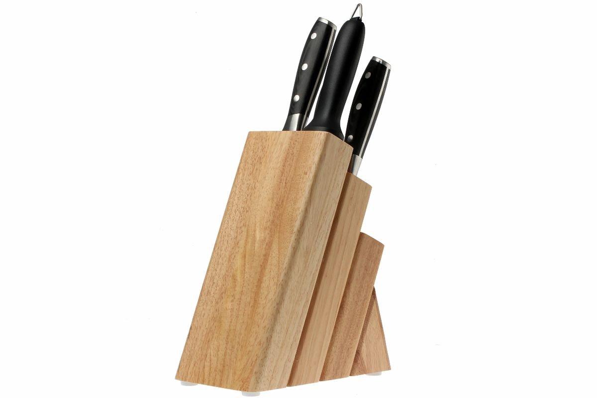 Eden Classic Damast 2030-S03, 6-piece knife set (incl. block ...