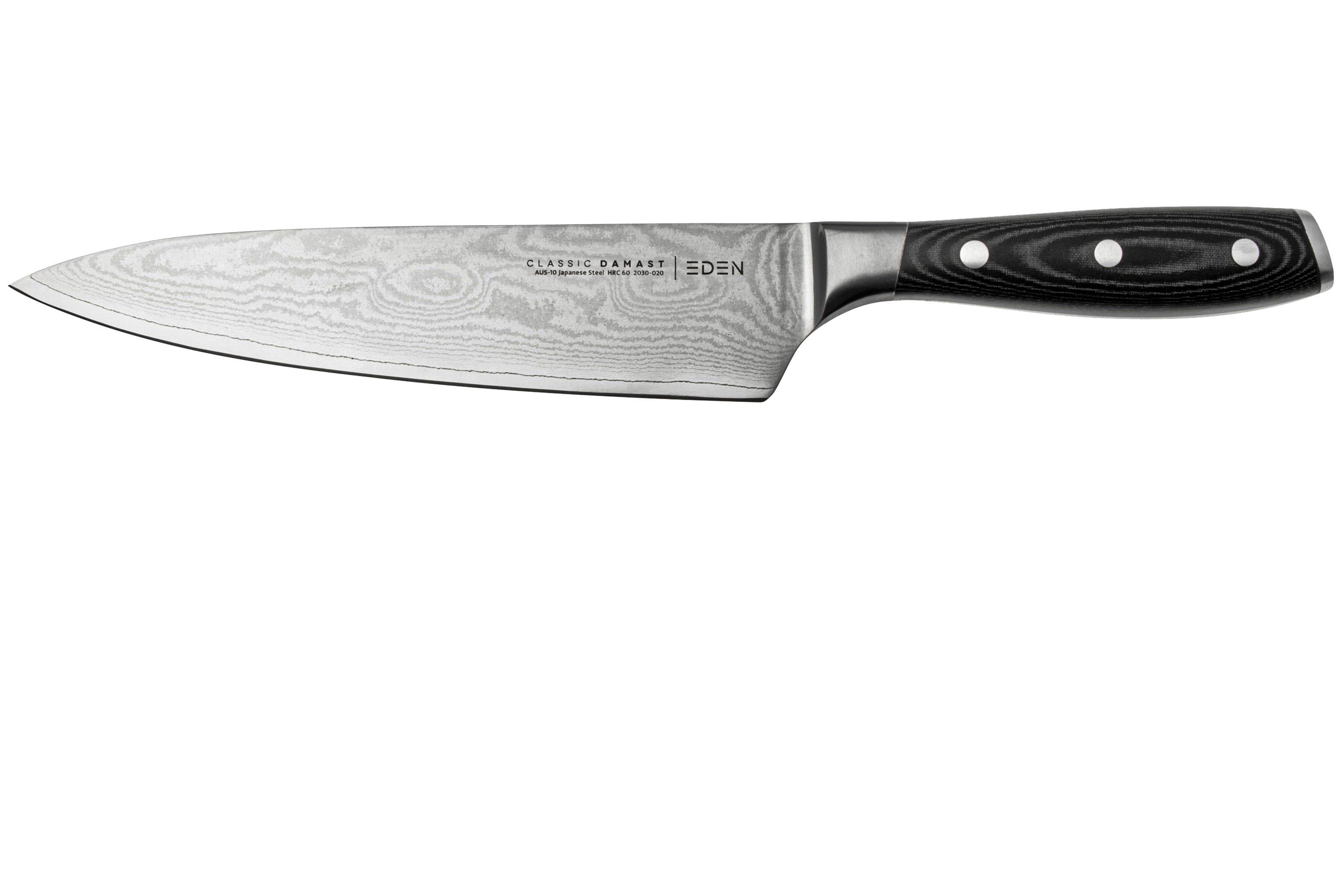 Eden Classic Damast 2030-S08, 8-piece knife set | Advantageously ...