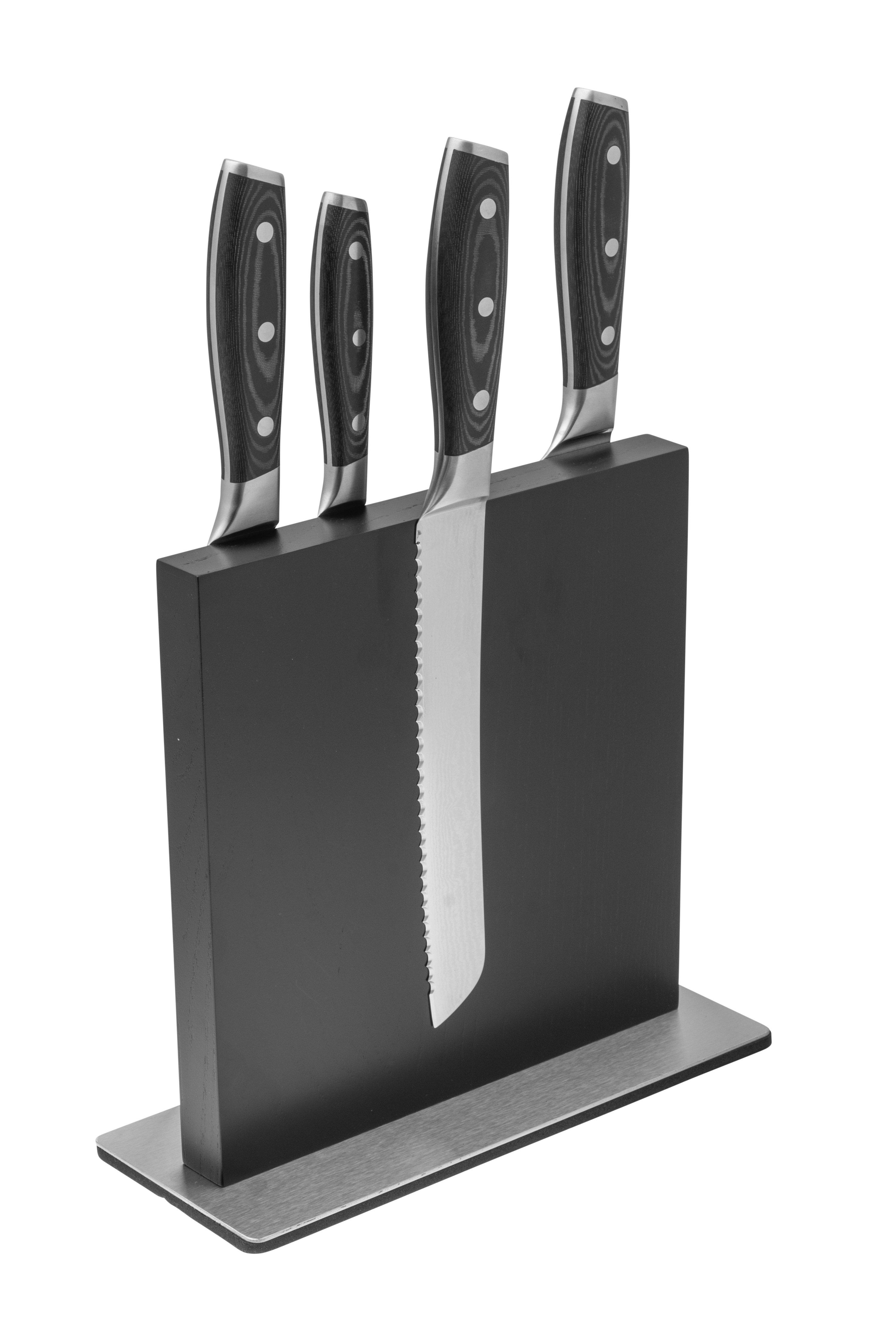 Eden Classic Damast 2030-S09, 5-piece knife set with magnetic knife ...
