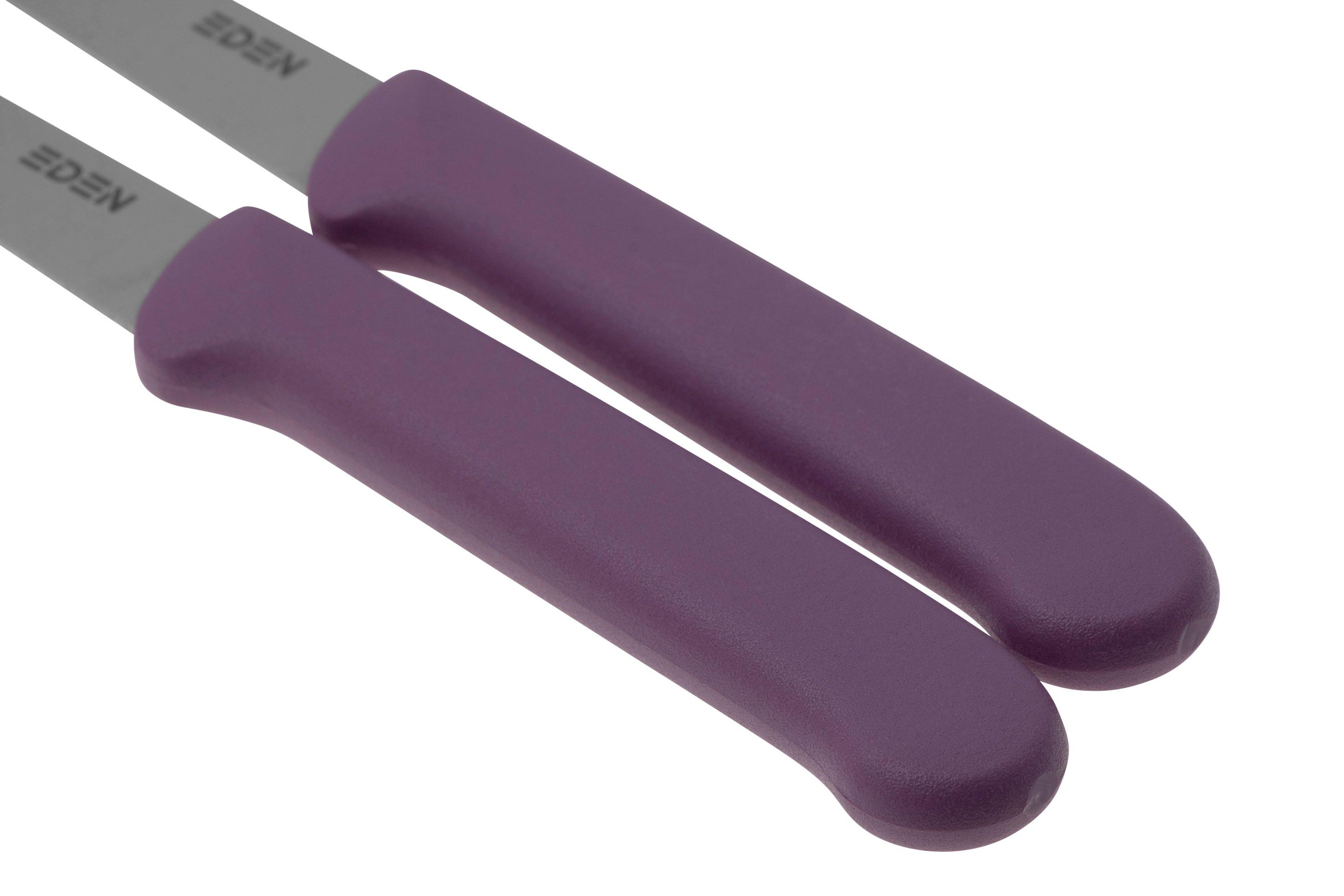 Eden vegetable knives, lavender, 9 cm, set of 2 | Advantageously ...