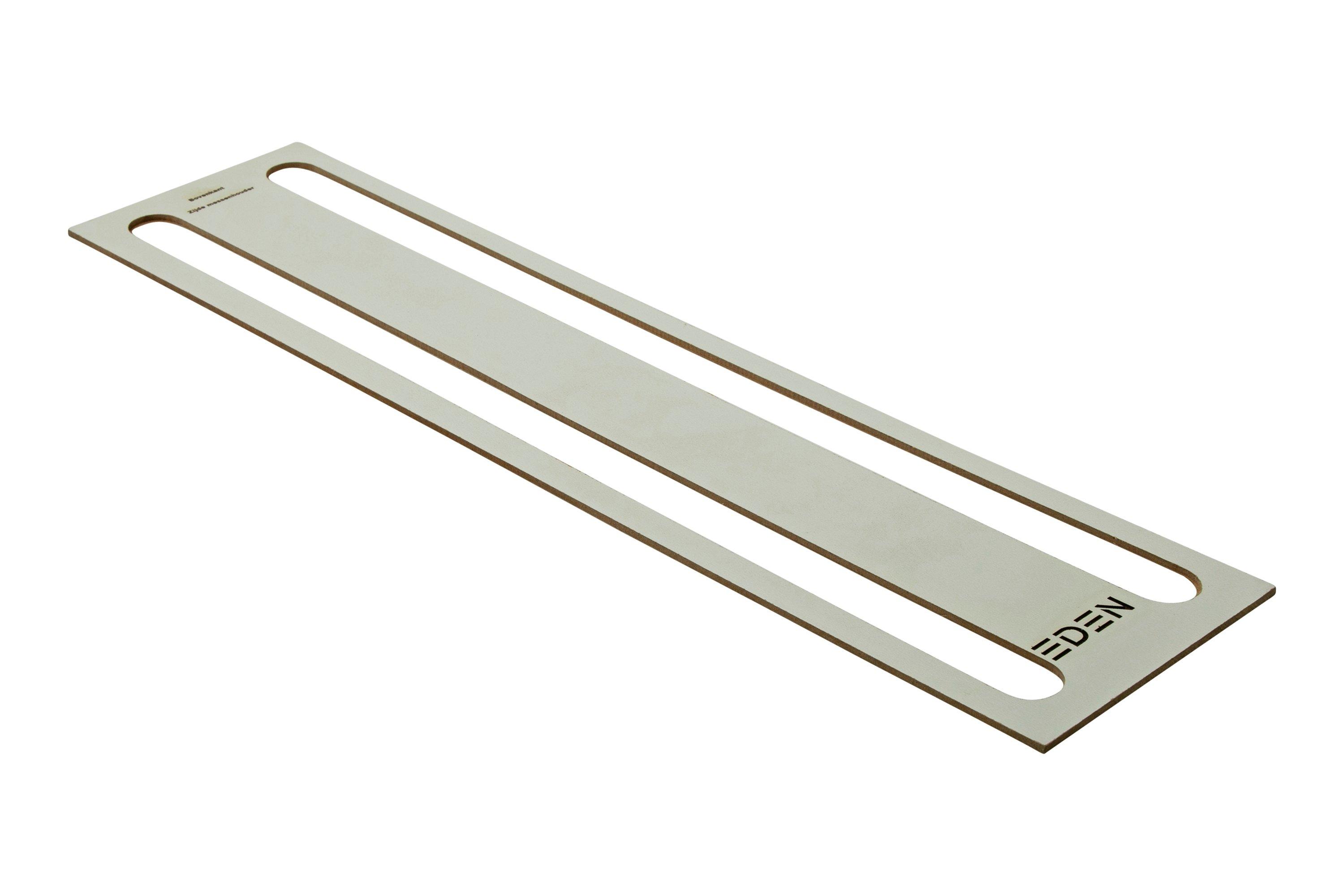 Eden vertical magnetic knife strip walnut, 50 x 12 cm | Advantageously ...