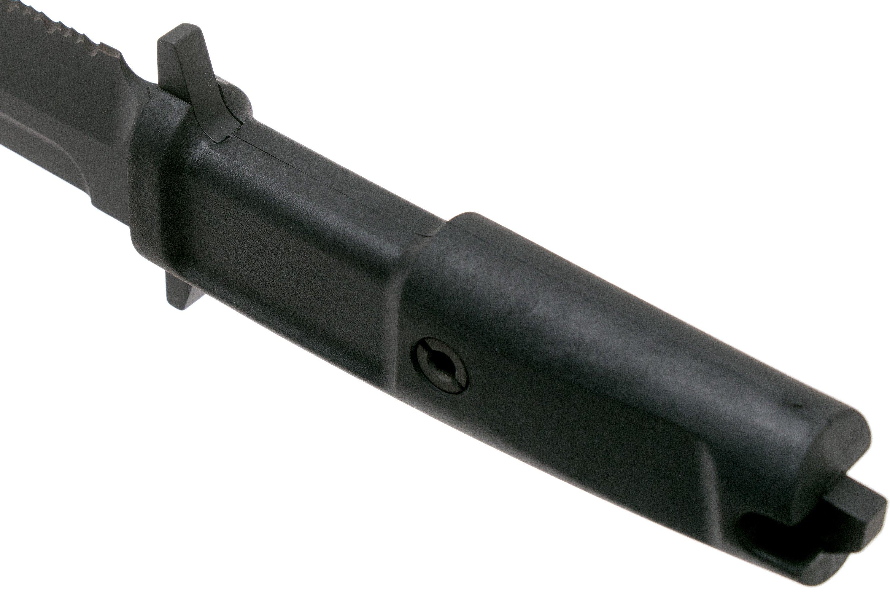 Extrema Ratio Fulcrum, Black 04.1000.0082/BLK vaststaand mes ...