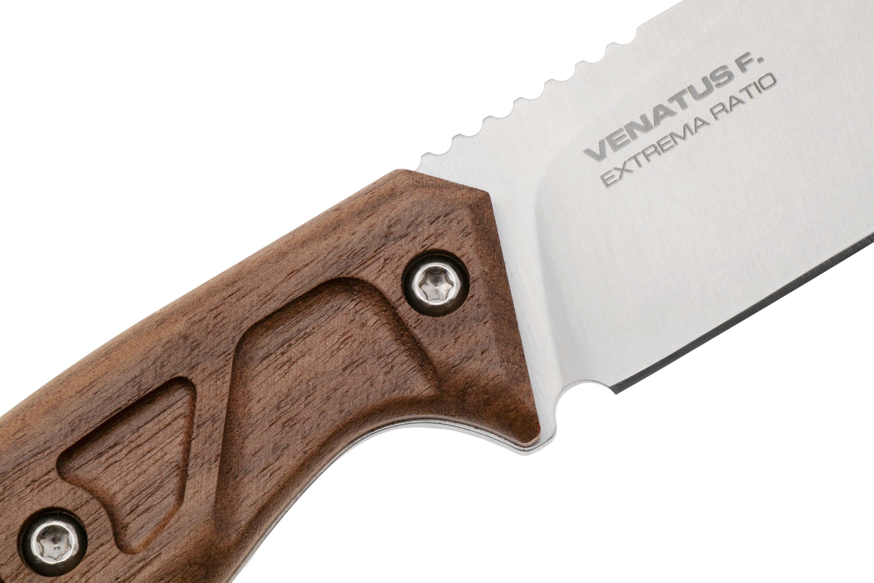 Extrema Ratio Venatus F 04.1000.0089/SAT/WD, Satin Böhler N690, Walnut ...