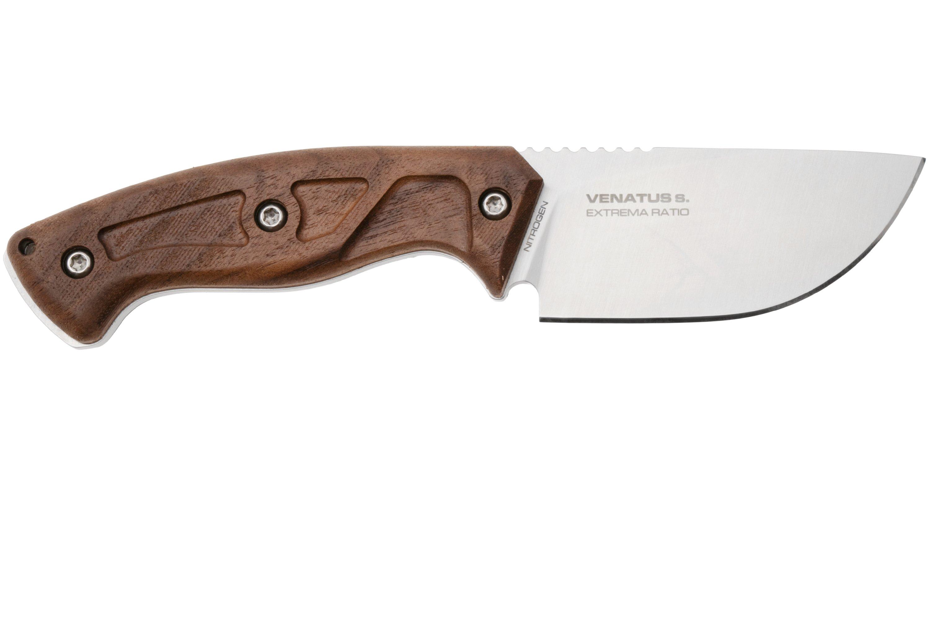 Extrema Ratio Venatus S 04.1000.0091/NIT/SAT-WD, Satin Nitrogen, Walnut ...