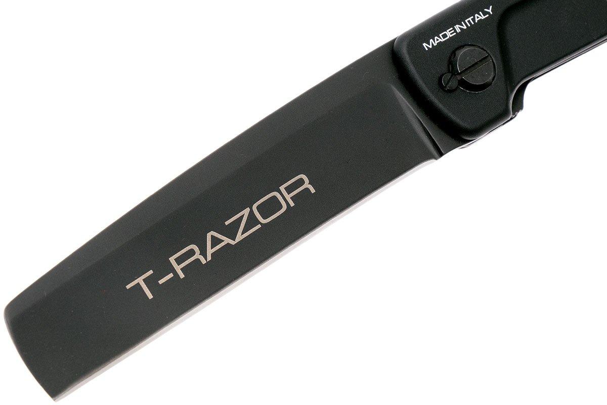 Extrema Ratio T-Razor Black pocket knife | Advantageously shopping at ...