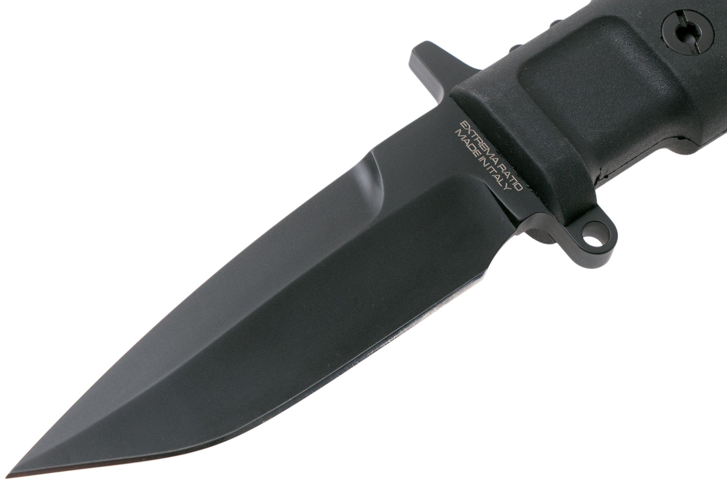 Extrema Ratio Col Moschin C, Black 04.1000.0200/BLK fixed knife ...
