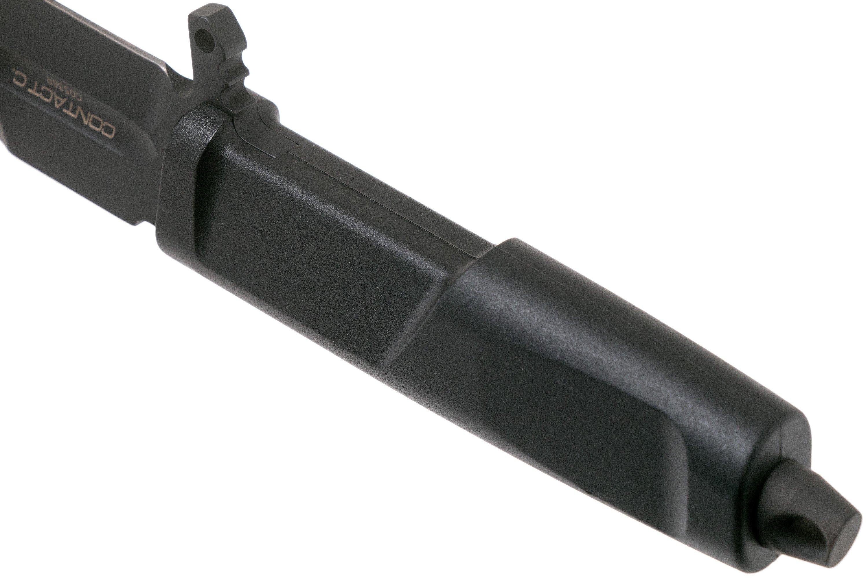 Extrema Ratio Contact C, Black Black 04.1000.0216/BLK fixed knife ...