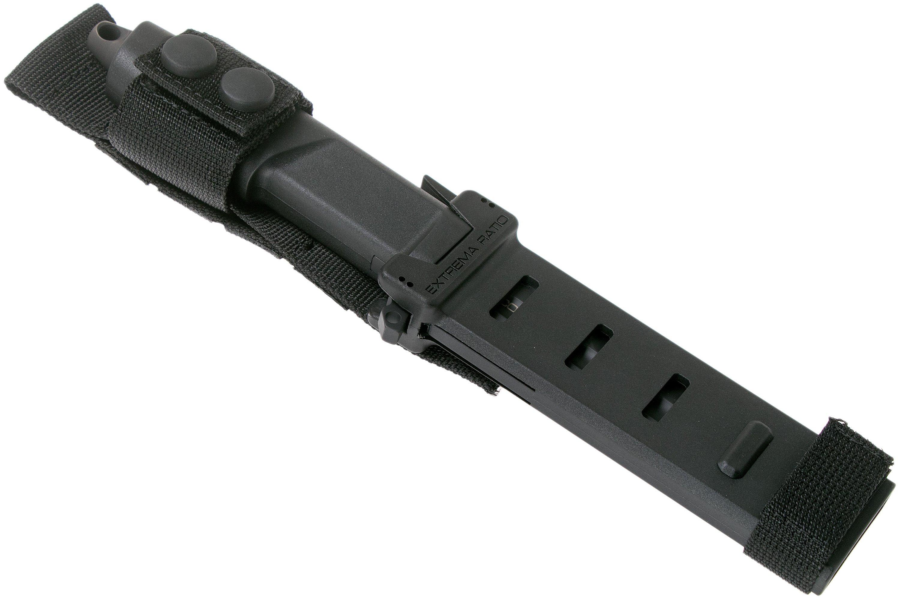 Extrema Ratio Contact C, Black Black 04.1000.0216/BLK fixed knife ...