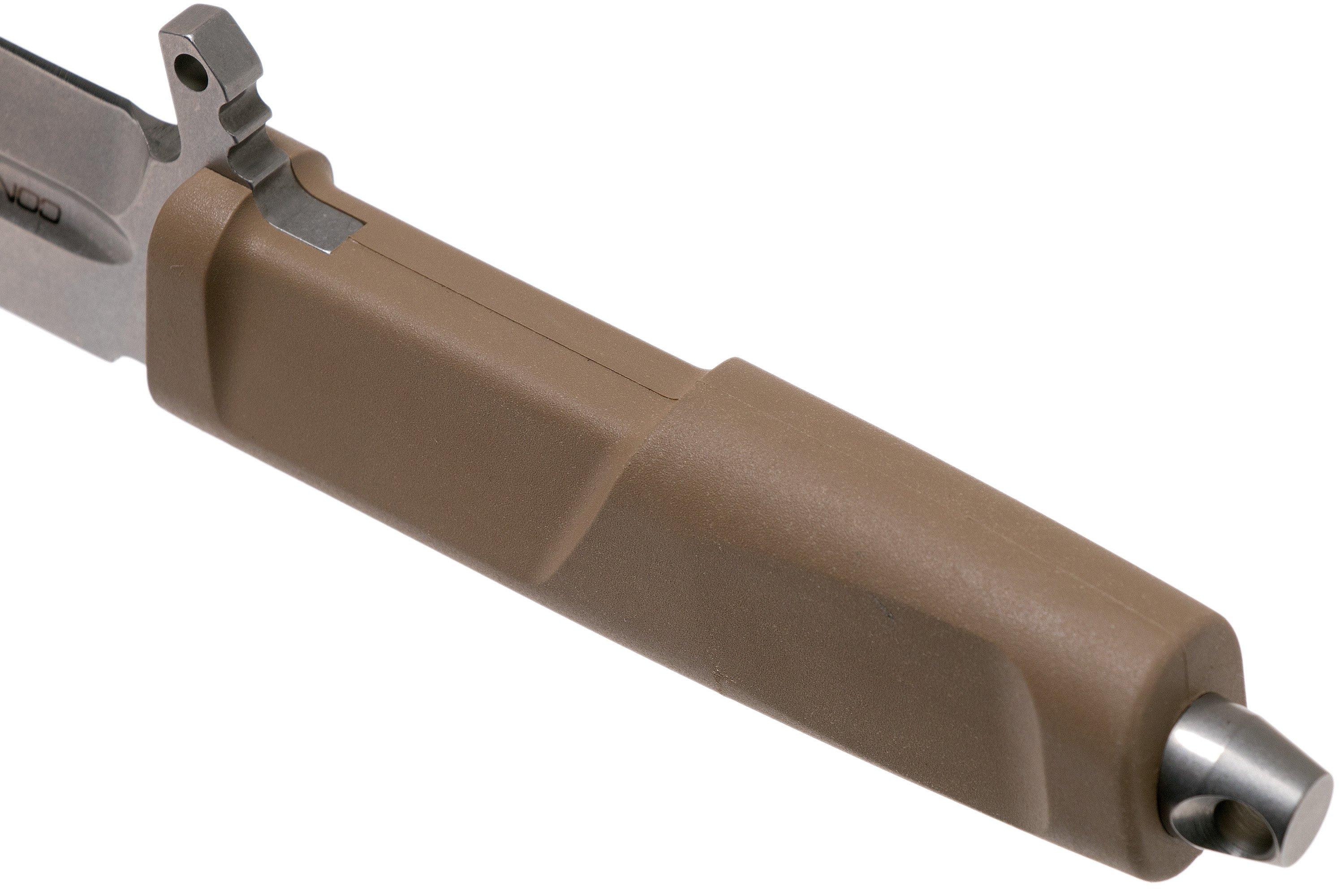 Extrema Ratio Contact C, Desert Stonewashed 04.1000.0216/DW fixed knife ...