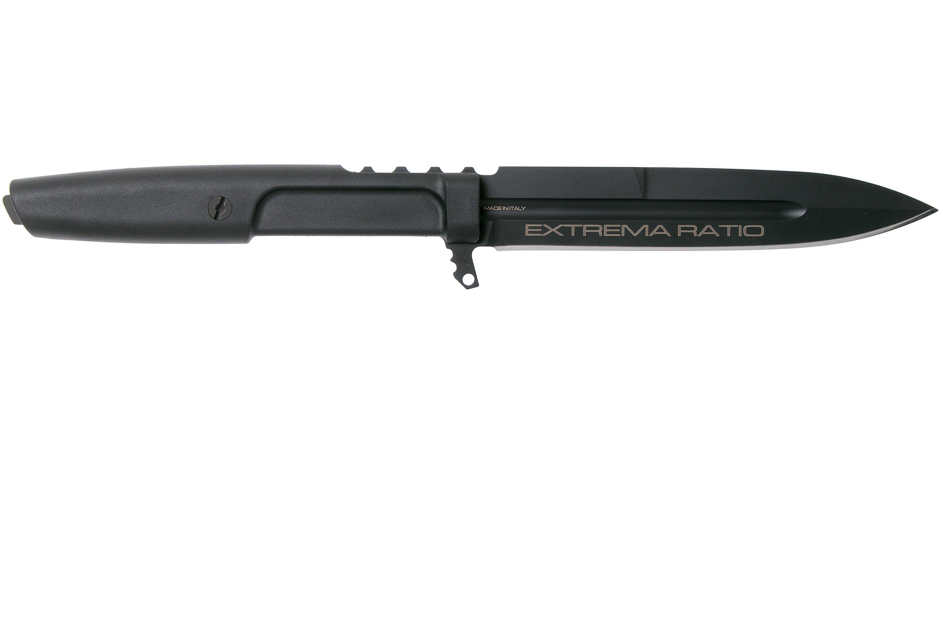 Extrema Ratio Requiem, Black Black 04.1000.0478/BLK fixed knife ...