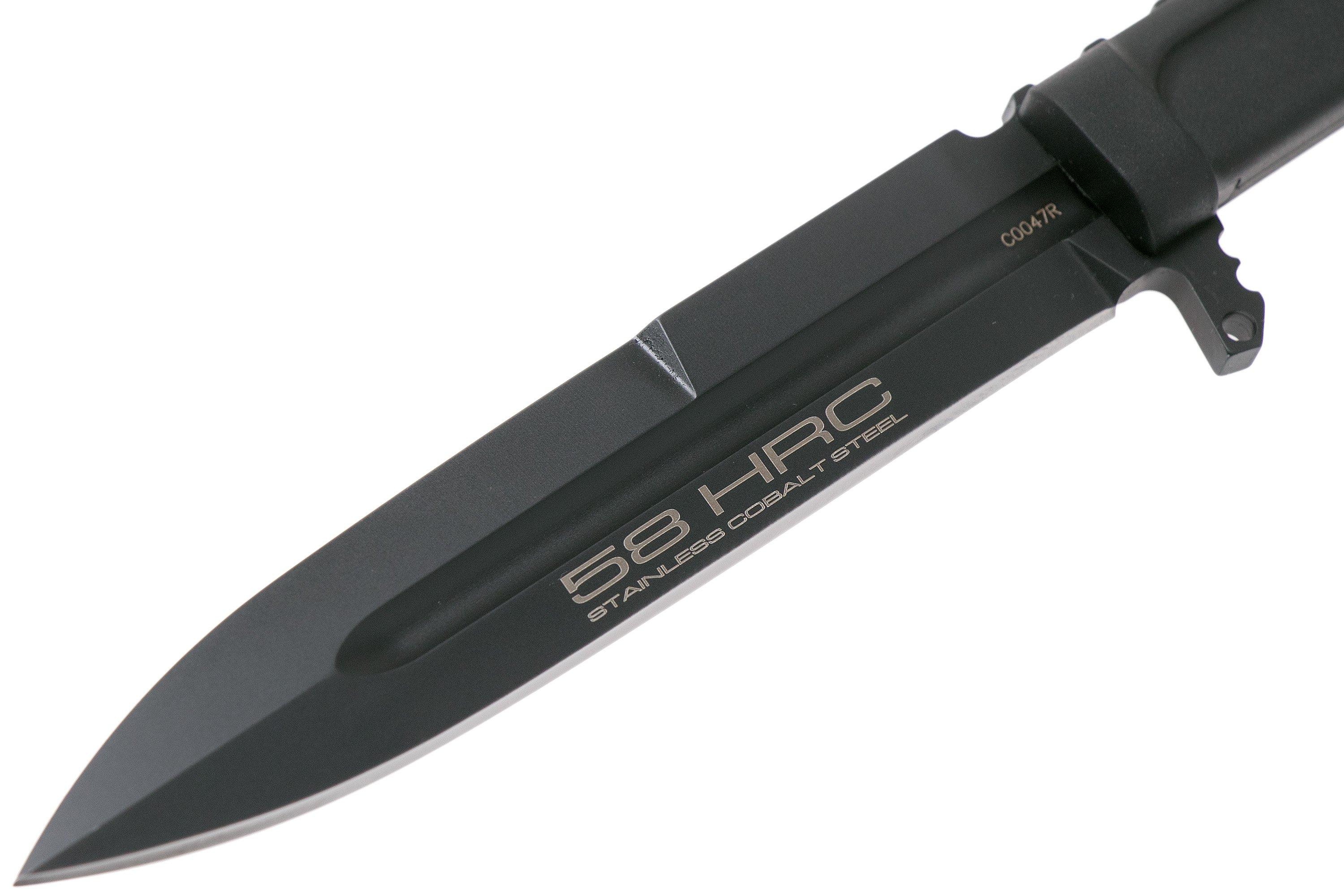 Extrema Ratio Requiem, Black Black 04.1000.0478/BLK fixed knife ...