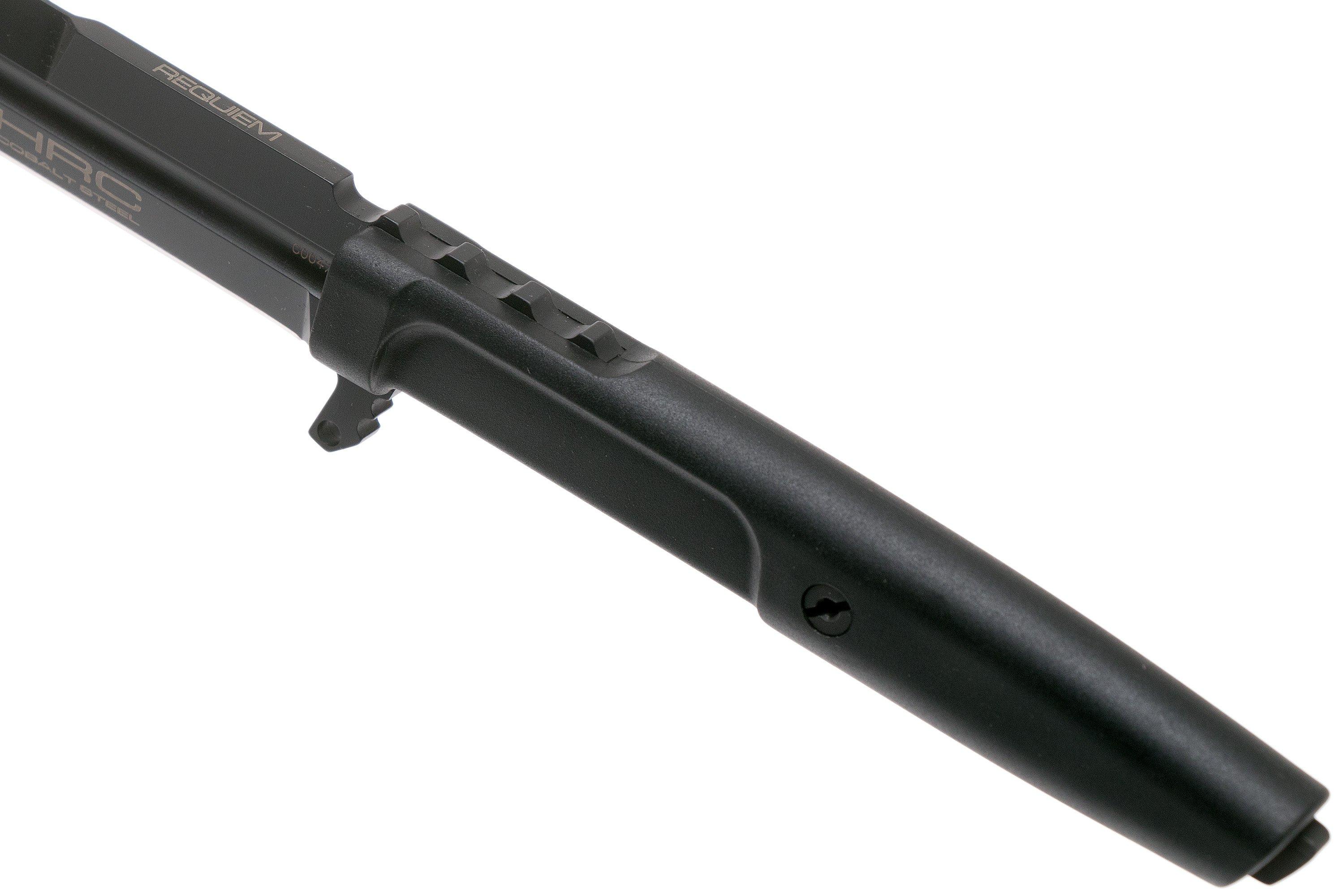 Extrema Ratio Requiem, Black Black 04.1000.0478/BLK fixed knife ...