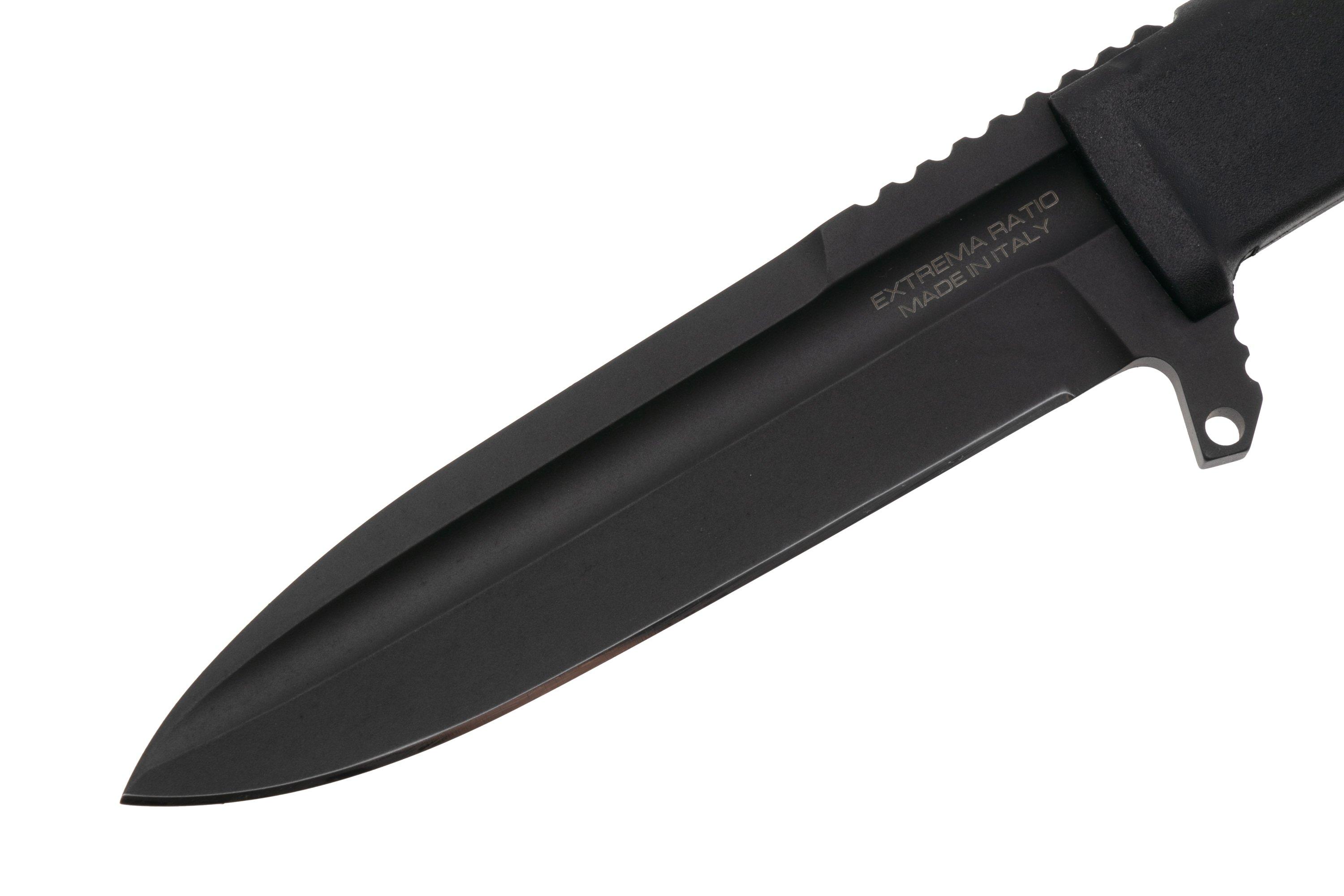 Extrema Ratio Defender 2 Black 04.1000.0488/BLK, fixed knife ...