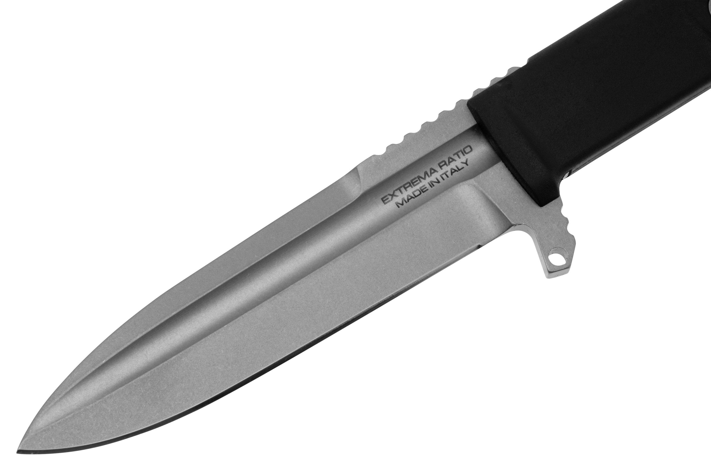 Extrema Ratio Defender 2 Stonewashed 04.1000.0488/SW, fixed knife ...