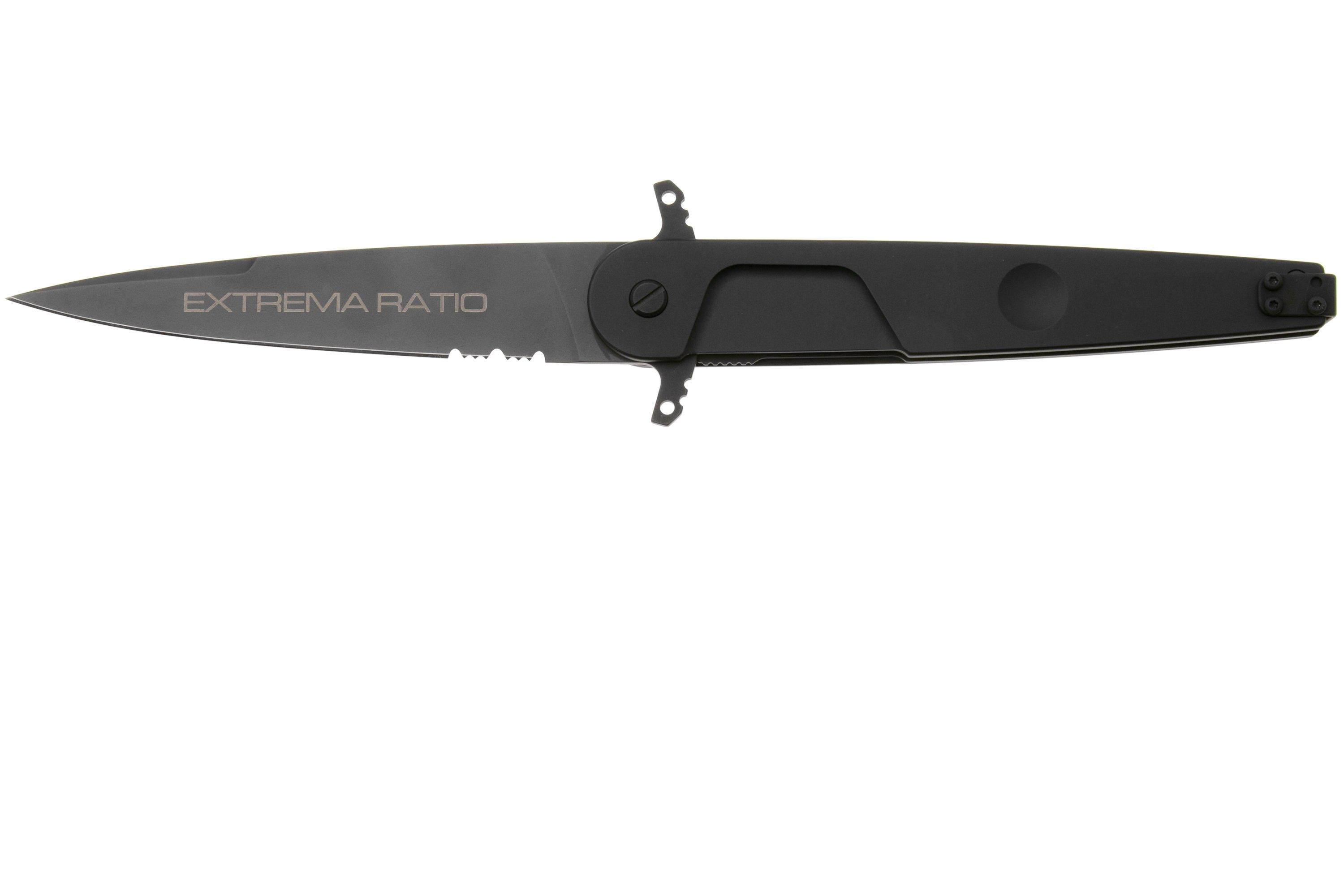 Extrema Ratio BD4 Lucky Black 04.1000.0497/BLK, Black Böhler N690 ...