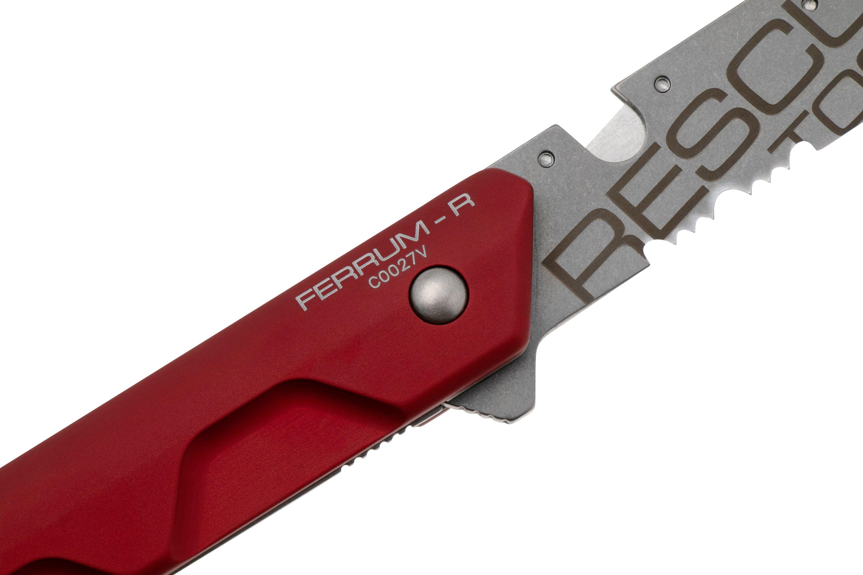 Extrema Ratio Ferrum R Red 04.1000.0365/SW/RED rescue knife ...