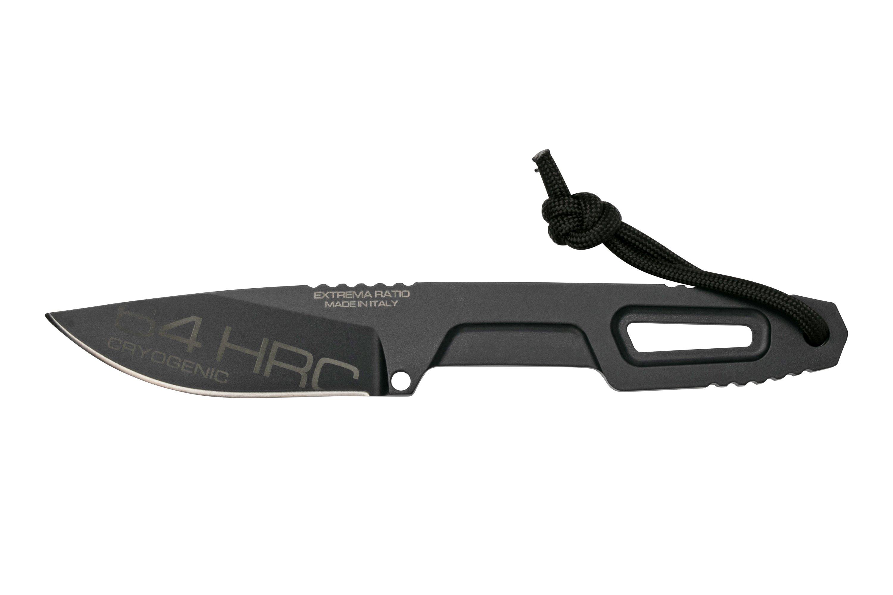 Extrema Ratio Satre S600, Black 04.1000.0222/BLK/S6 neck knife ...