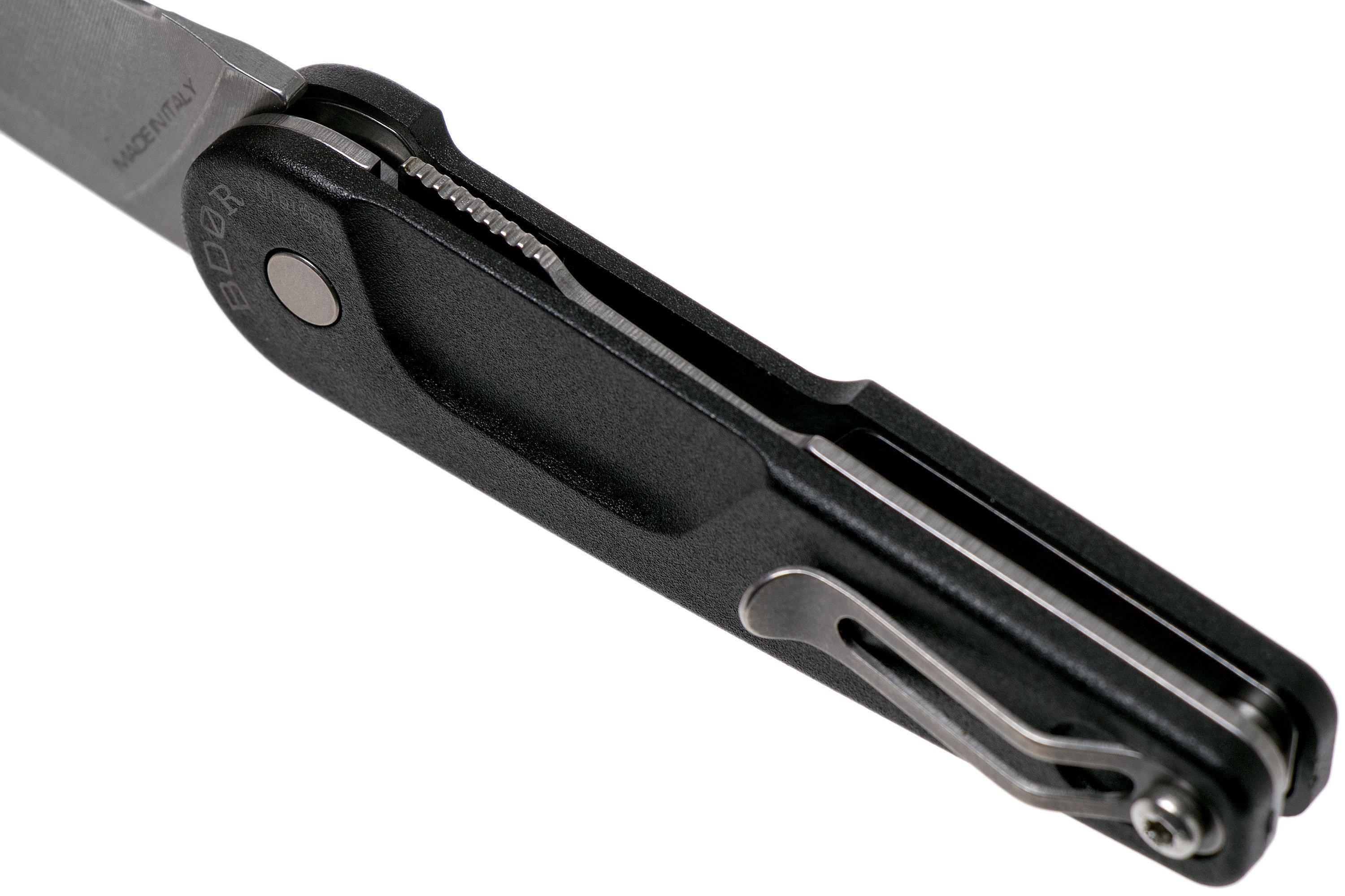 Extrema Ratio BDO R, Black Stonewashed 04.1000.0459/BLK/SW pocket knife ...