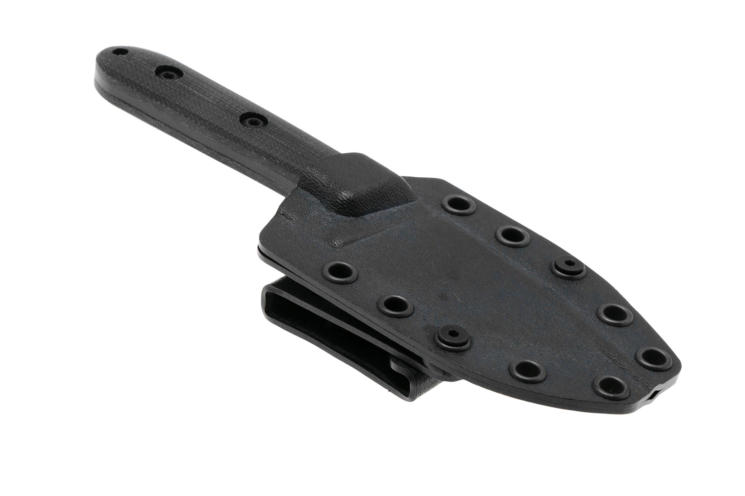 ESEE Pacaya ESEE-PACAYA3V-B Black Canvas Micarta, fixed knife ...