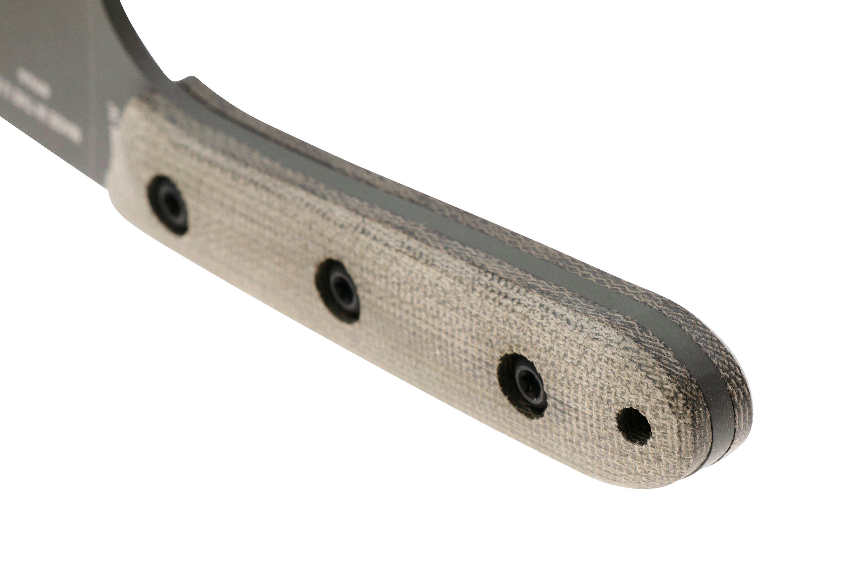 ESEE Pacaya ESEE-PACAYA3V-OD, OD Green Canvas Micarta, fixed knife ...
