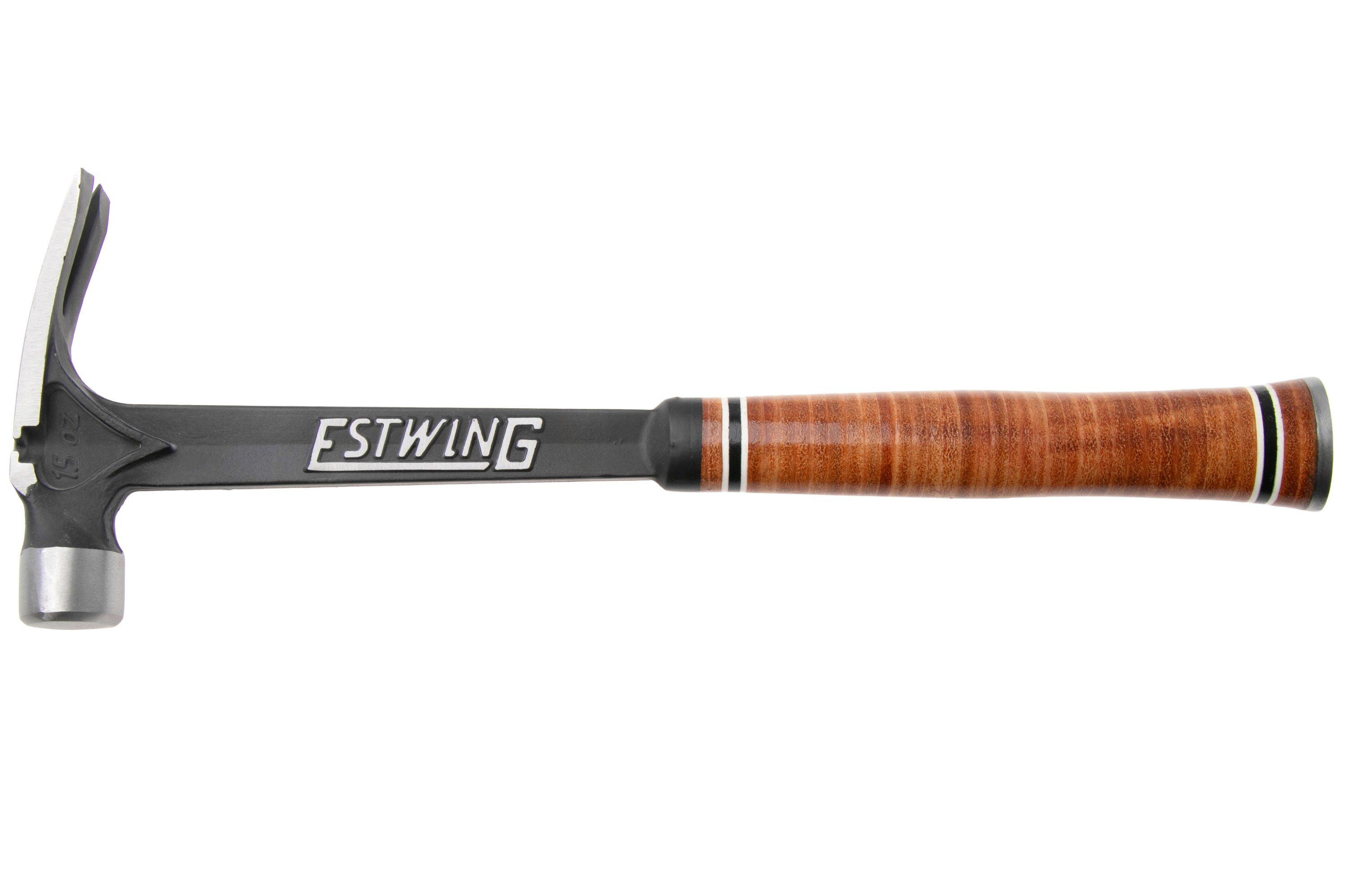 Estwing Ultra Series E15S Straight Claw Hammer EWEE15S Stacked Leather ...