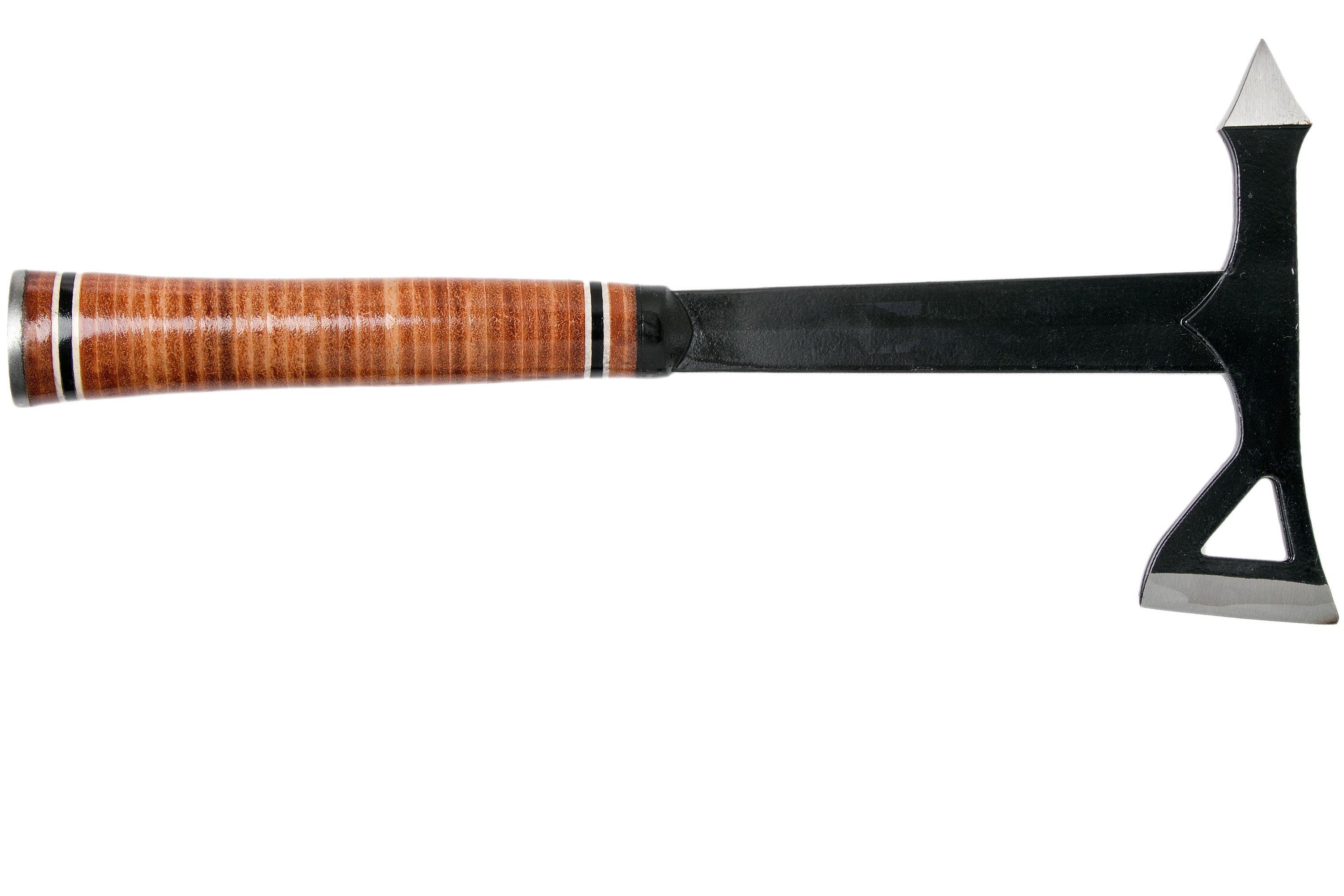 Estwing Black Eagle Leather Tomahawk axe ETA black with nylon sheath ...