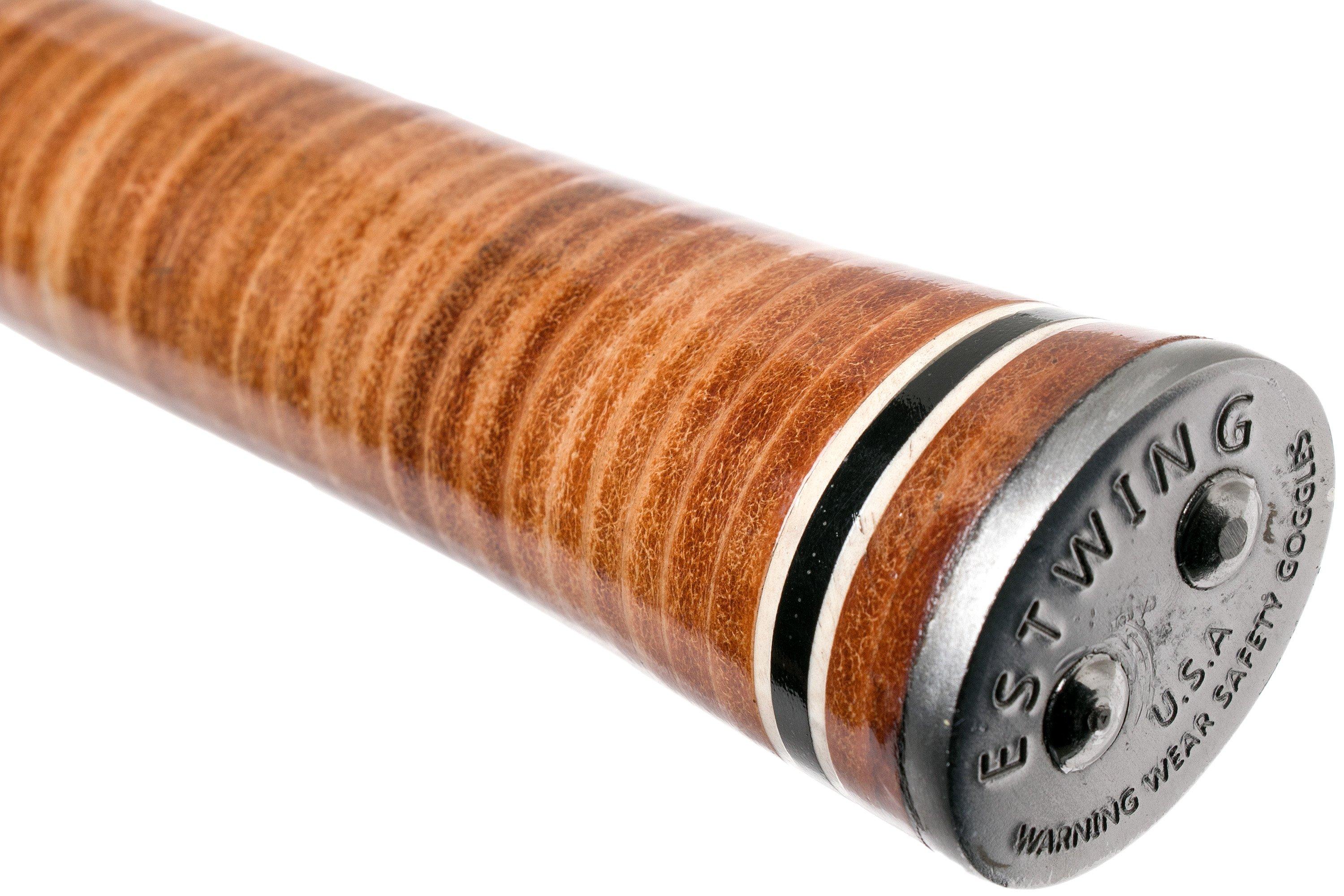 Estwing Black Eagle Leather Tomahawk axe ETA black with nylon sheath ...