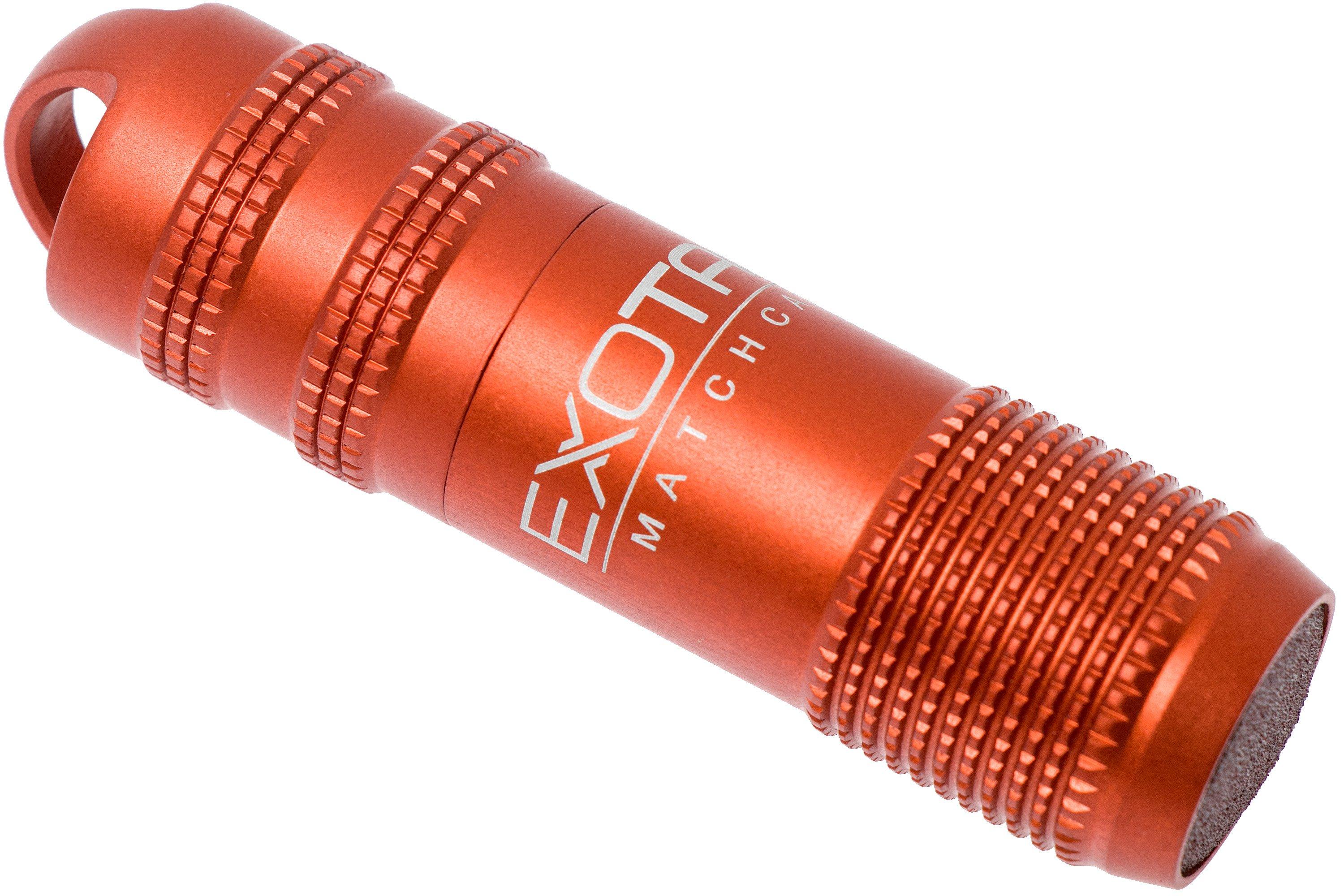 Exotac MATCHCAP orange | Advantageously shopping at Knivesandtools.co.uk