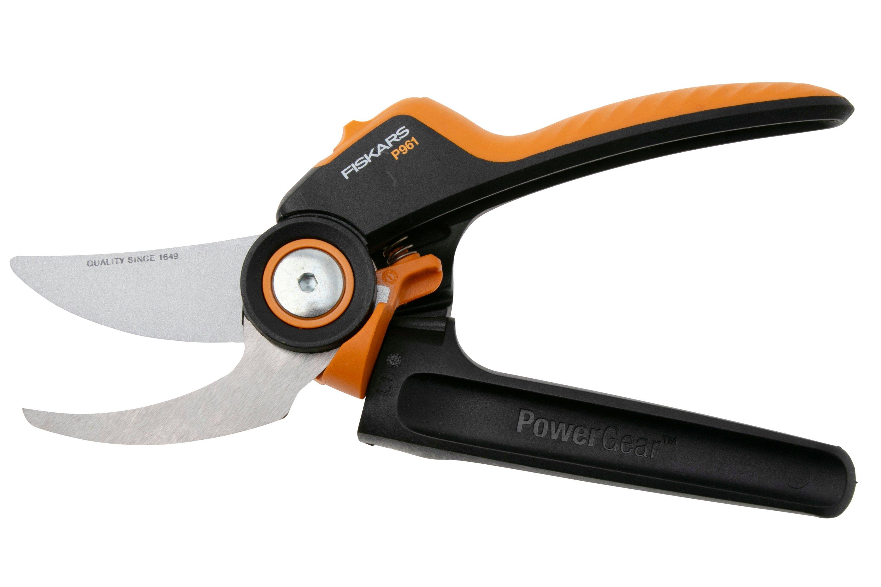Fiskars X-series P961, 1057175, PowerGear, Bypass, Large, sécateur ...