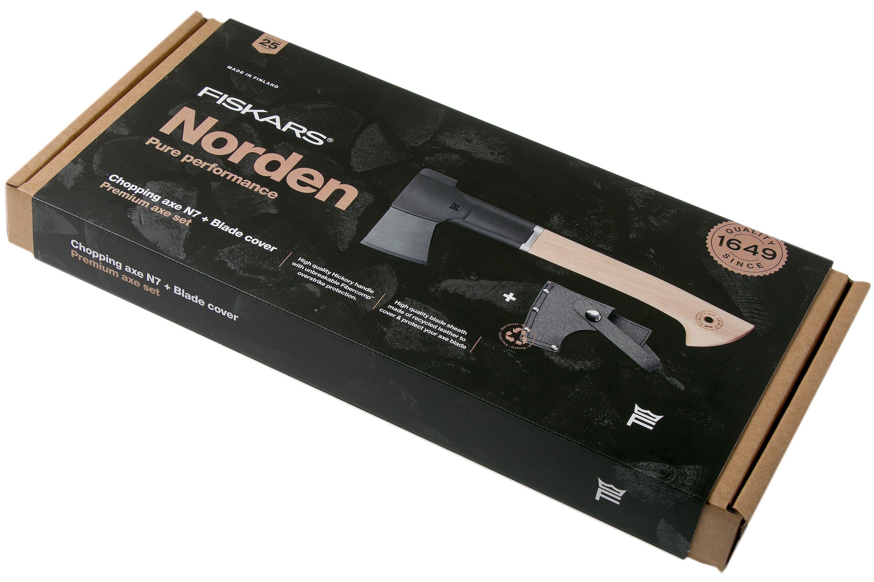 Fiskars Norden felling axe N7 with premium protective cover ...
