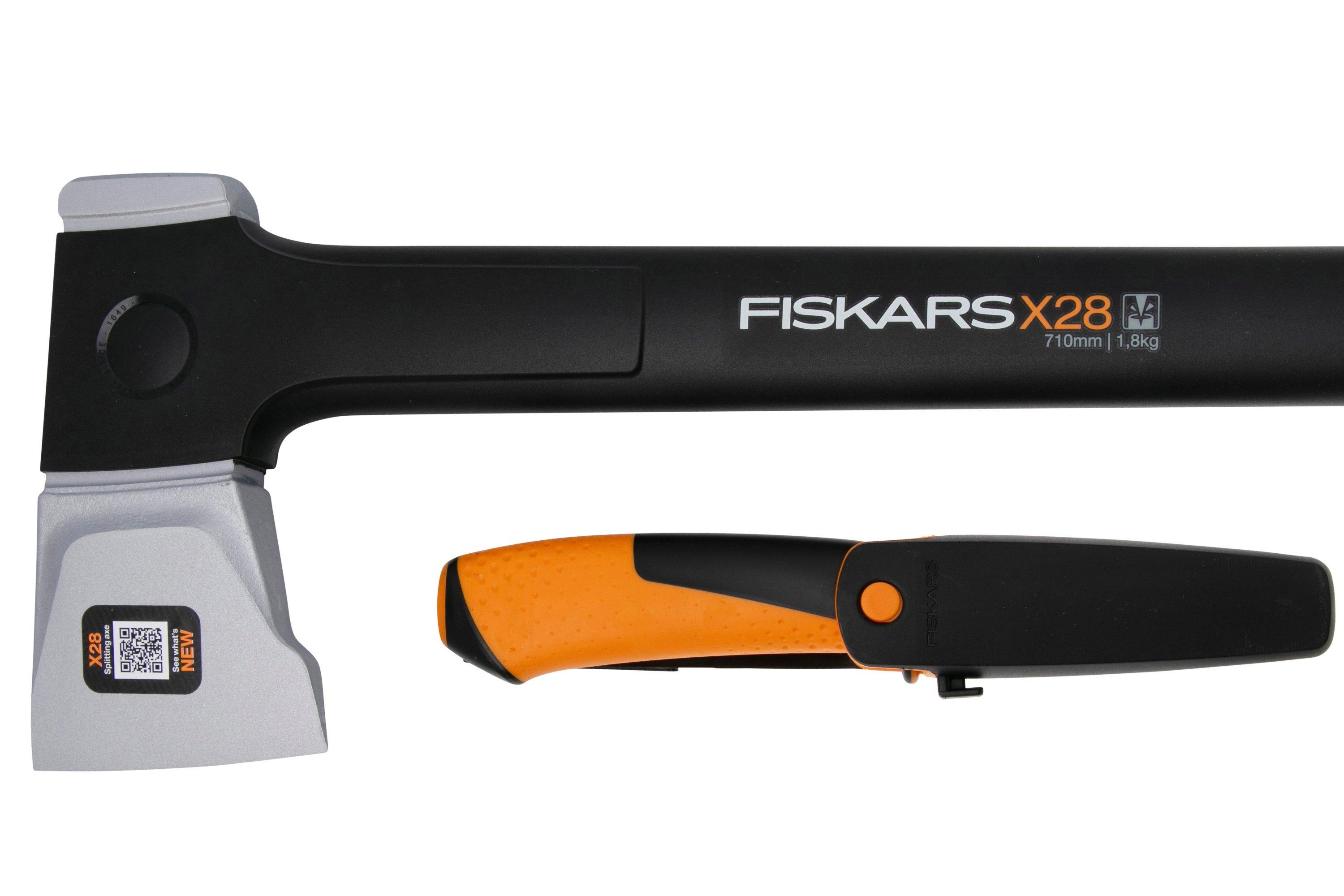 Fiskars X28 Splitting Axe Set 1075434 Spaltaxt + Messer | Günstiger shoppen bei knivesandtools.at