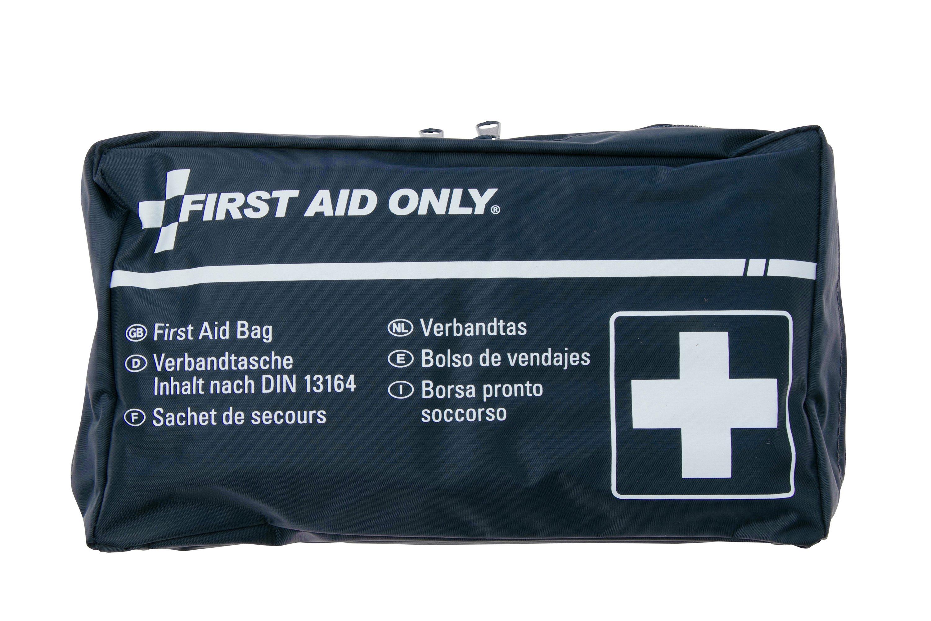 First Aid Only Emergency First Aid Pouch DIN 13164, P-10019, first-aid ...