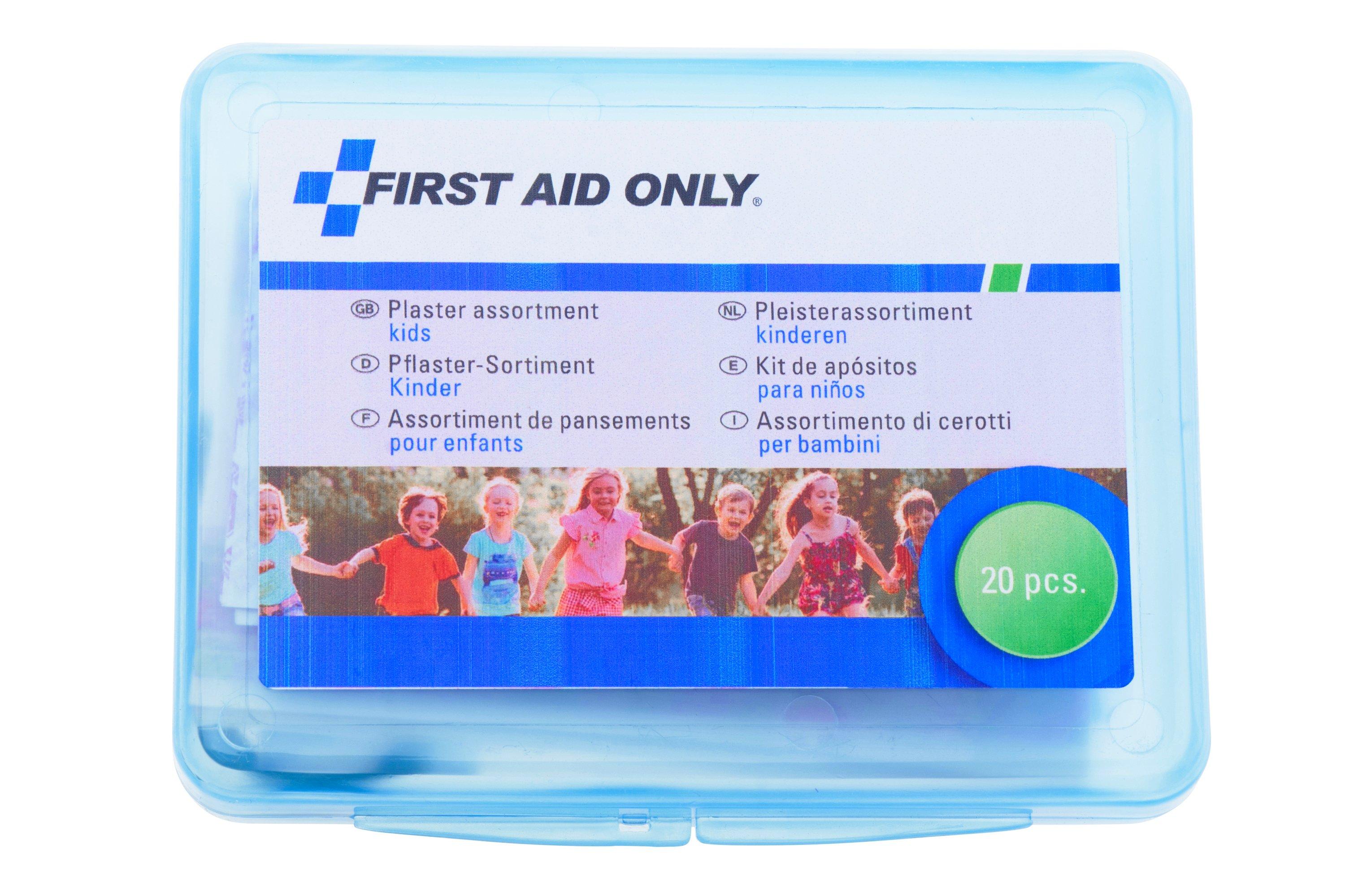 First Aid Only Children's Selection of Plasters P-10032, set of band ...
