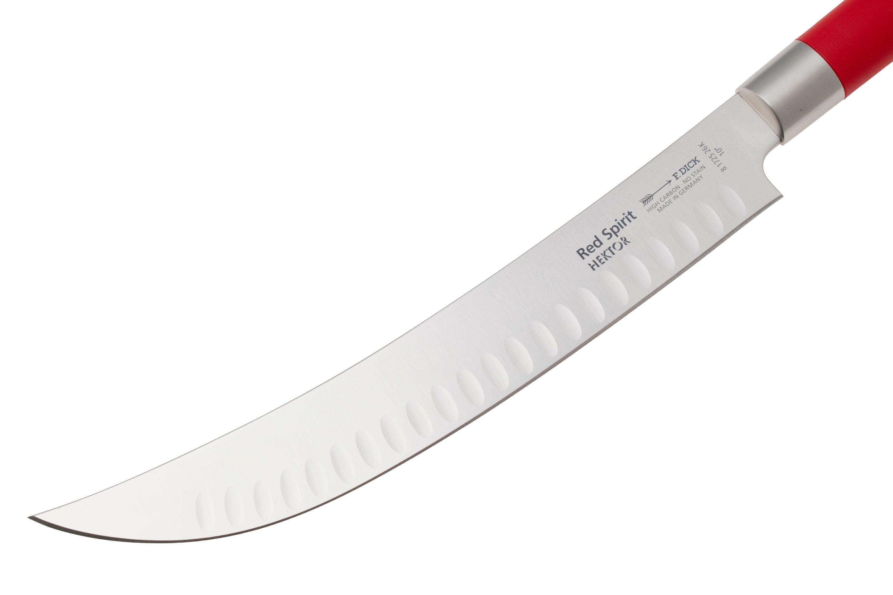 F. Dick Red Spirit 81725262K Butcher's Knife HEKTOR, carving knife, 26 ...