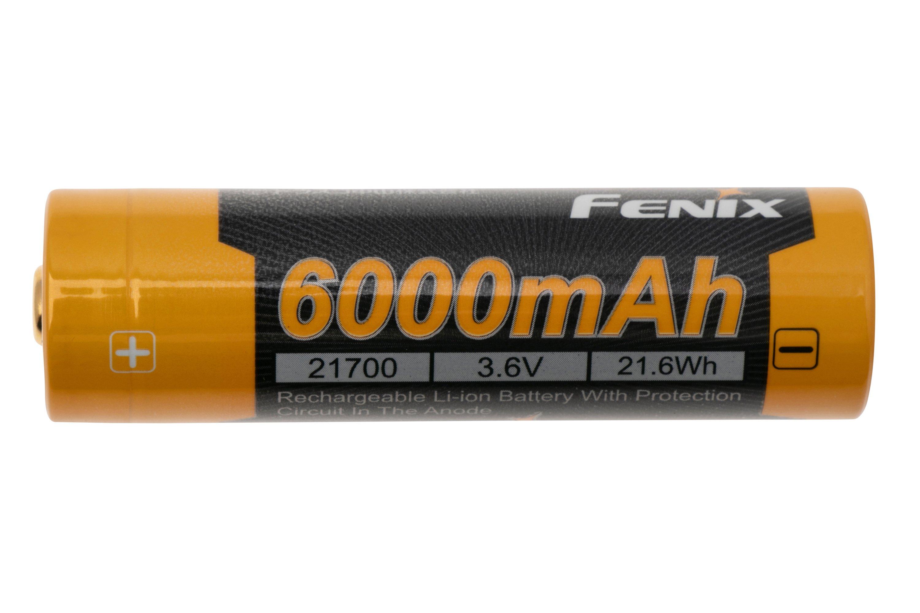 Fenix ARB-L21-6000 21700 Li-ion battery, 6000 mAh | Advantageously shopping at Knivesandtools.ie