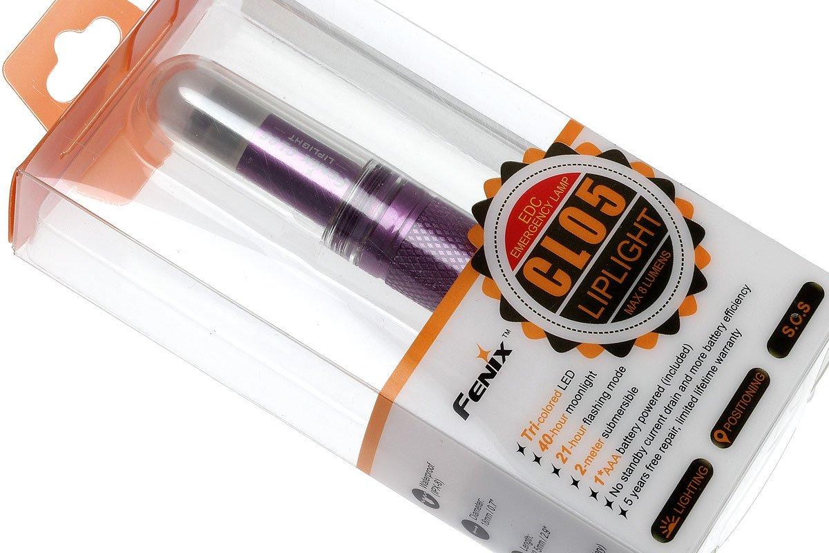 Fenix CL05 LipLight Purple | Voordelig kopen bij knivesandtools.be